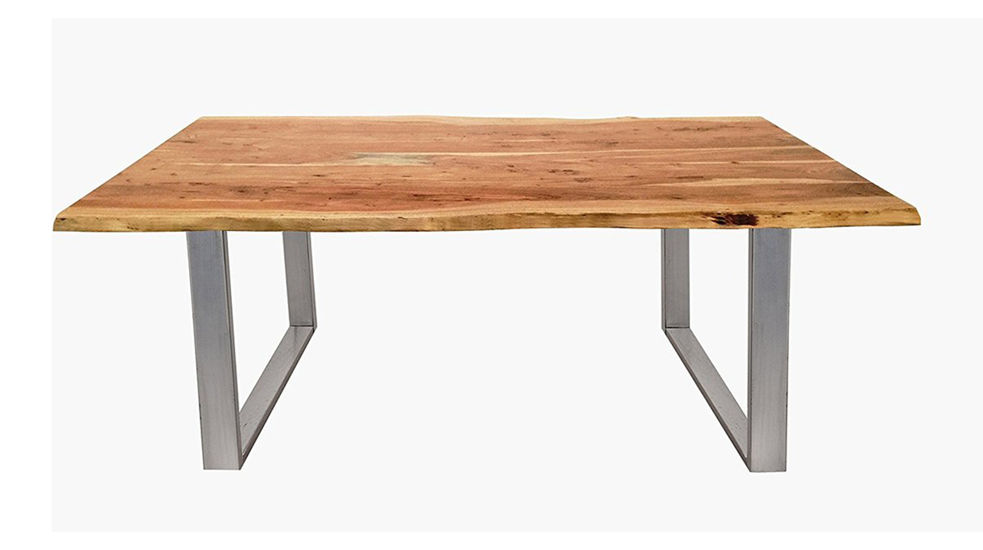 Table LORE bord d'arbre couleur noyer | Je commande ! | home24