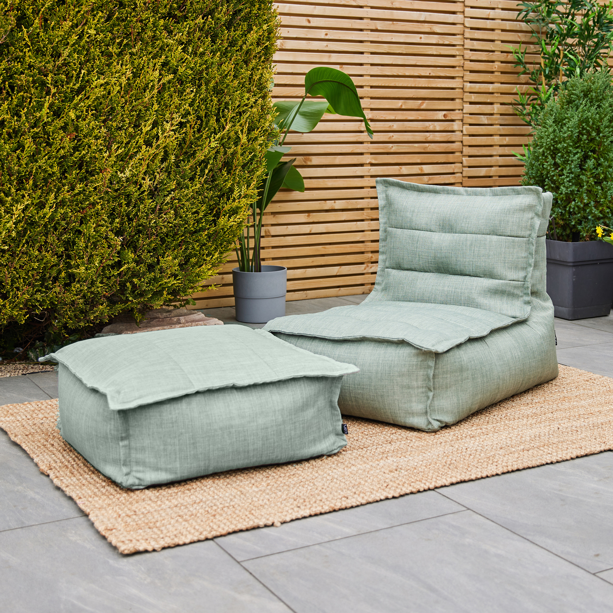 Sitzsack Liege Outdoor mit Hocker Dolce kaufen | home24