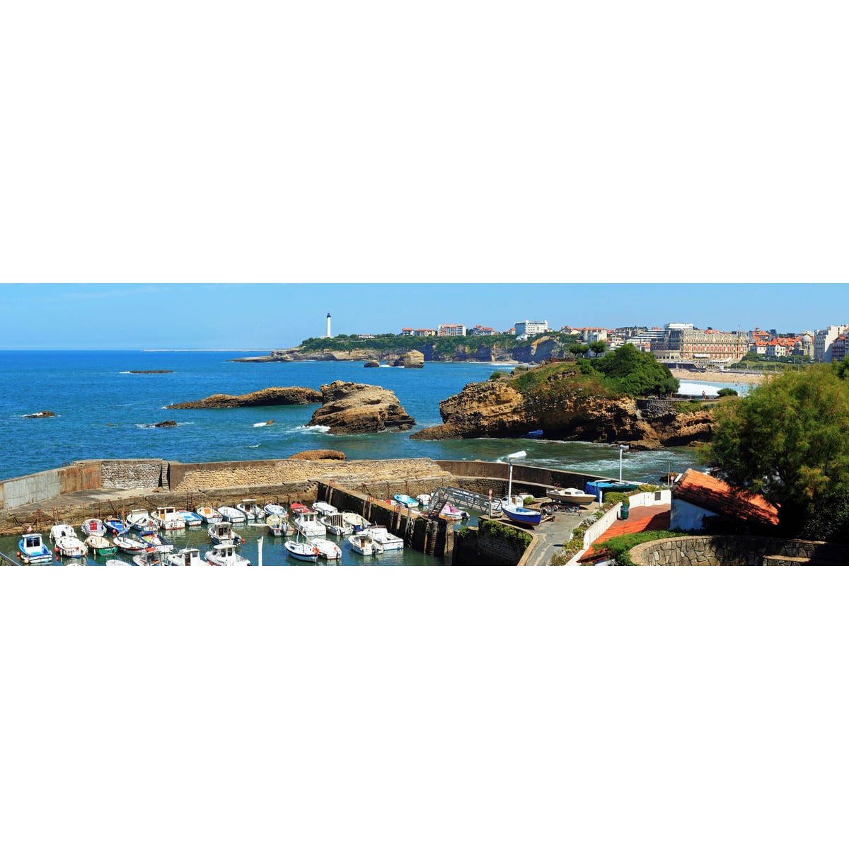 Tableau mural Biarritz port | Je commande ! | home24