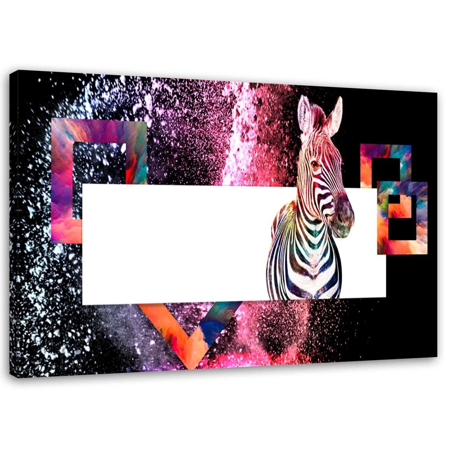 Tableau déco zèbre abstraction | Je commande ! | home24