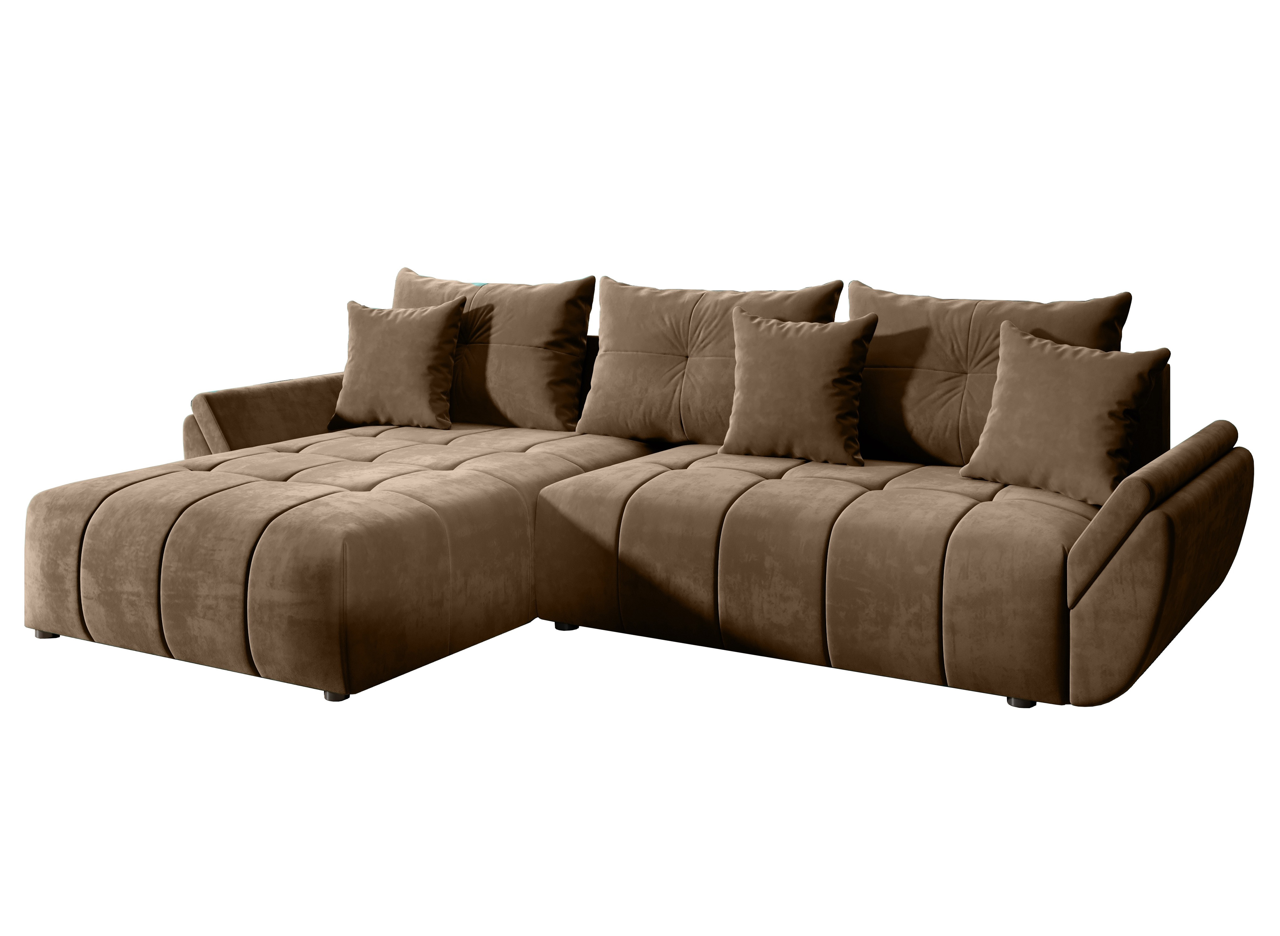 Samt-Ecksofas | Ecksofas aus Samt online bestellen | home24