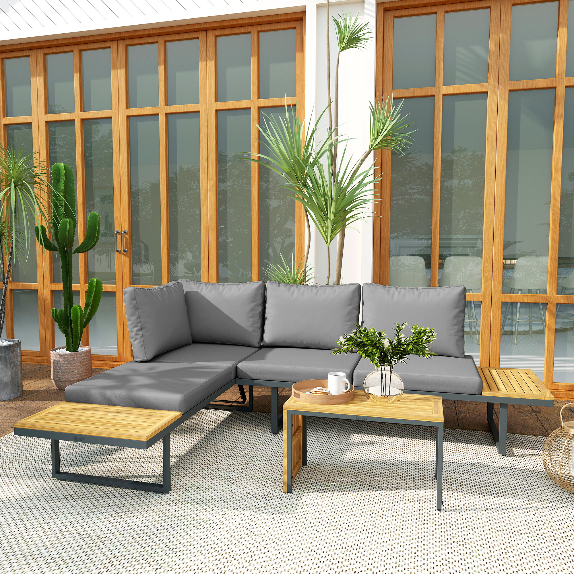 Gartenmobel 3er Set