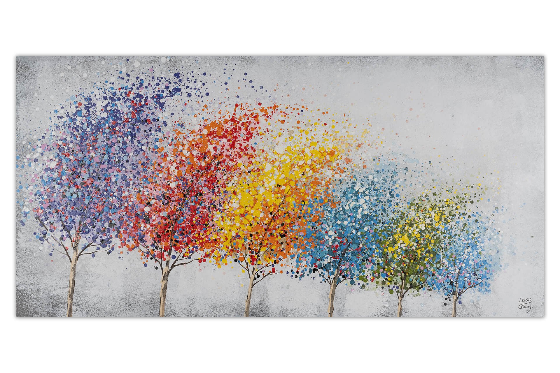 Acrylbild Handgemalt Wald & Bäume Got kaufen | home24