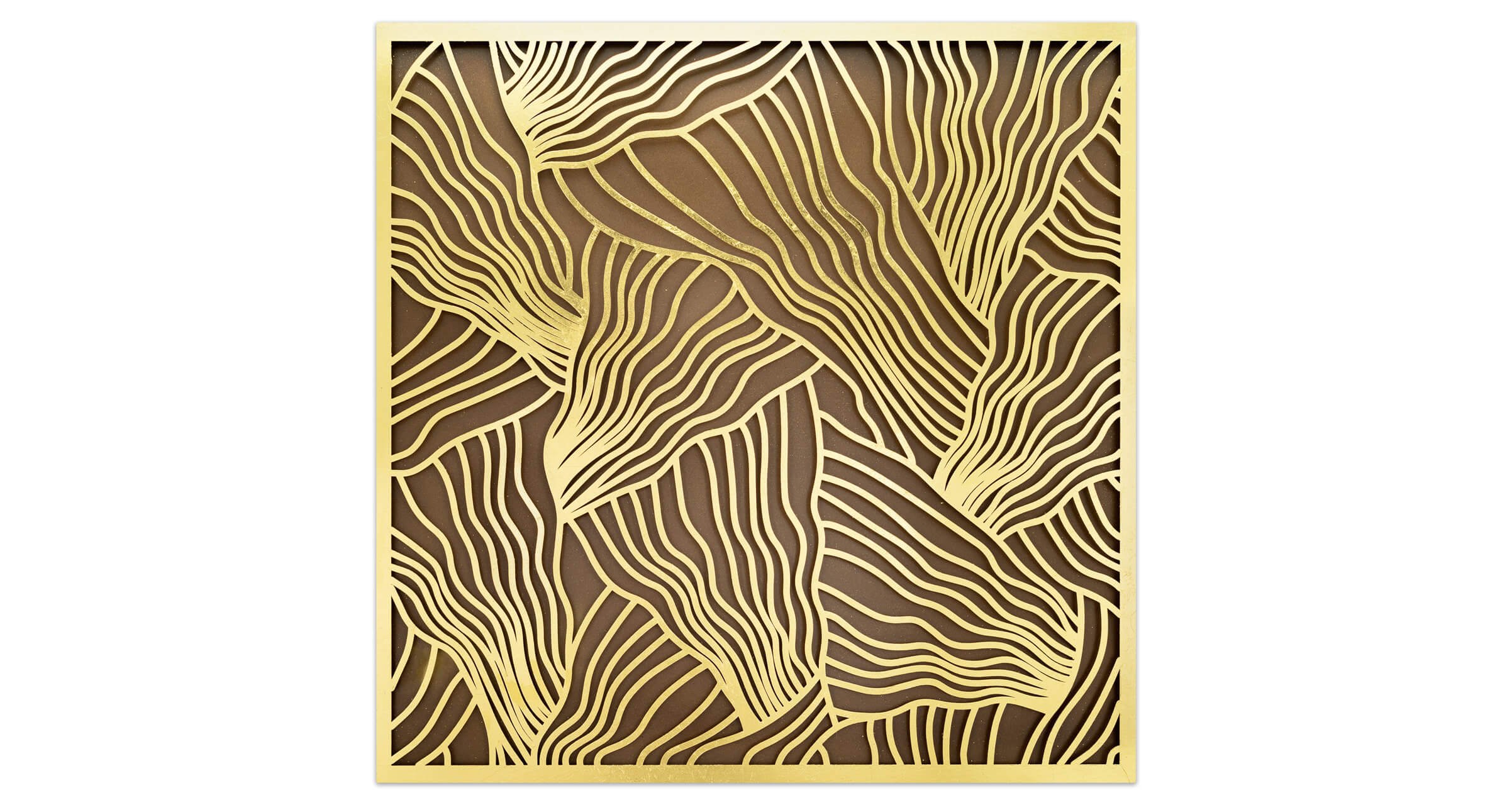 Tableau métallique 3D Lignes Sahara | Je commande ! | home24