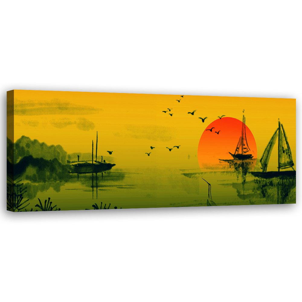 Tableau déco japon coucher de soleil | Je commande ! | home24