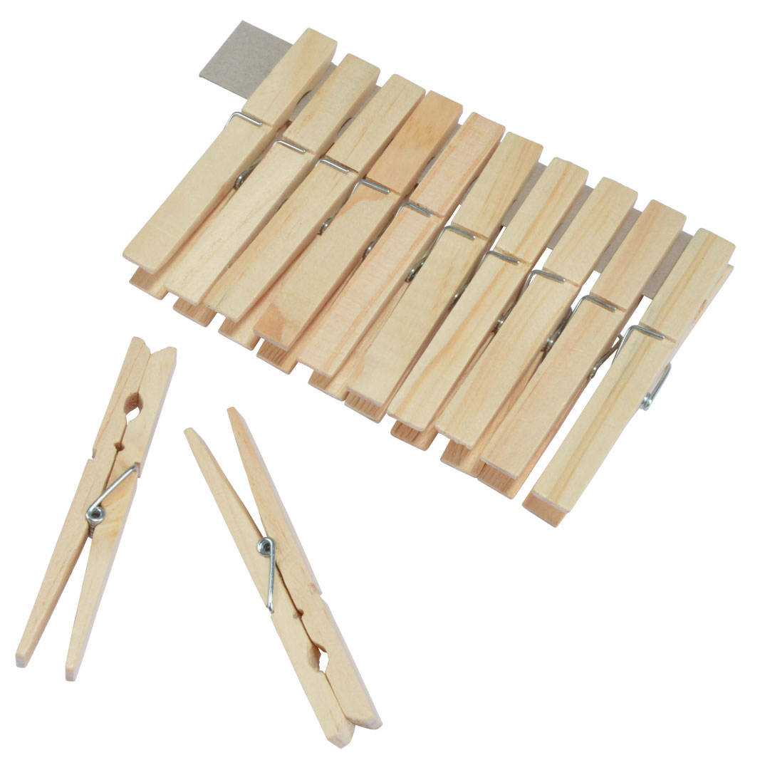 Wäscheklammern aus natürlichem Holz kaufen | home24