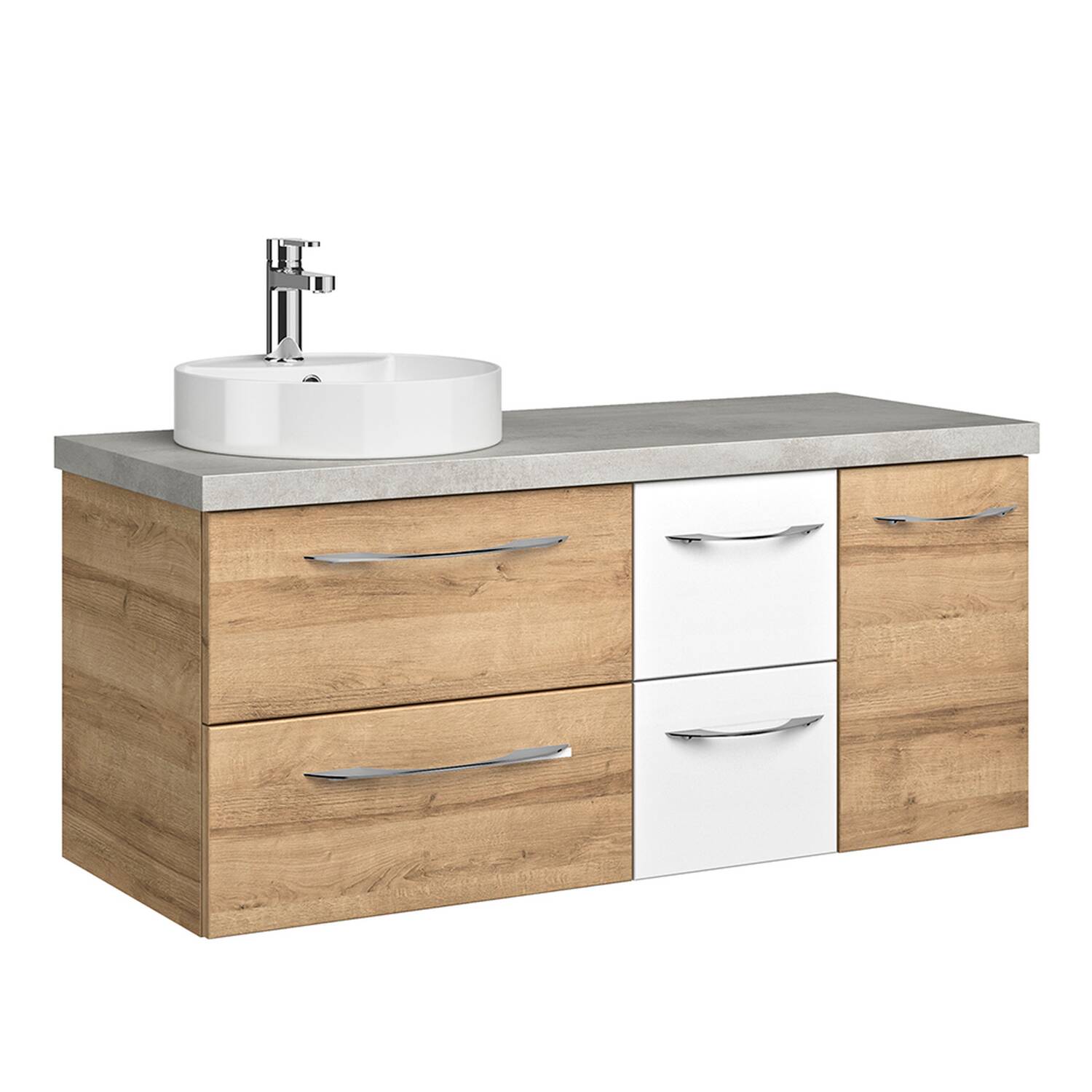 Bad Waschtisch 120cm in Eiche mit Becken kaufen | home24