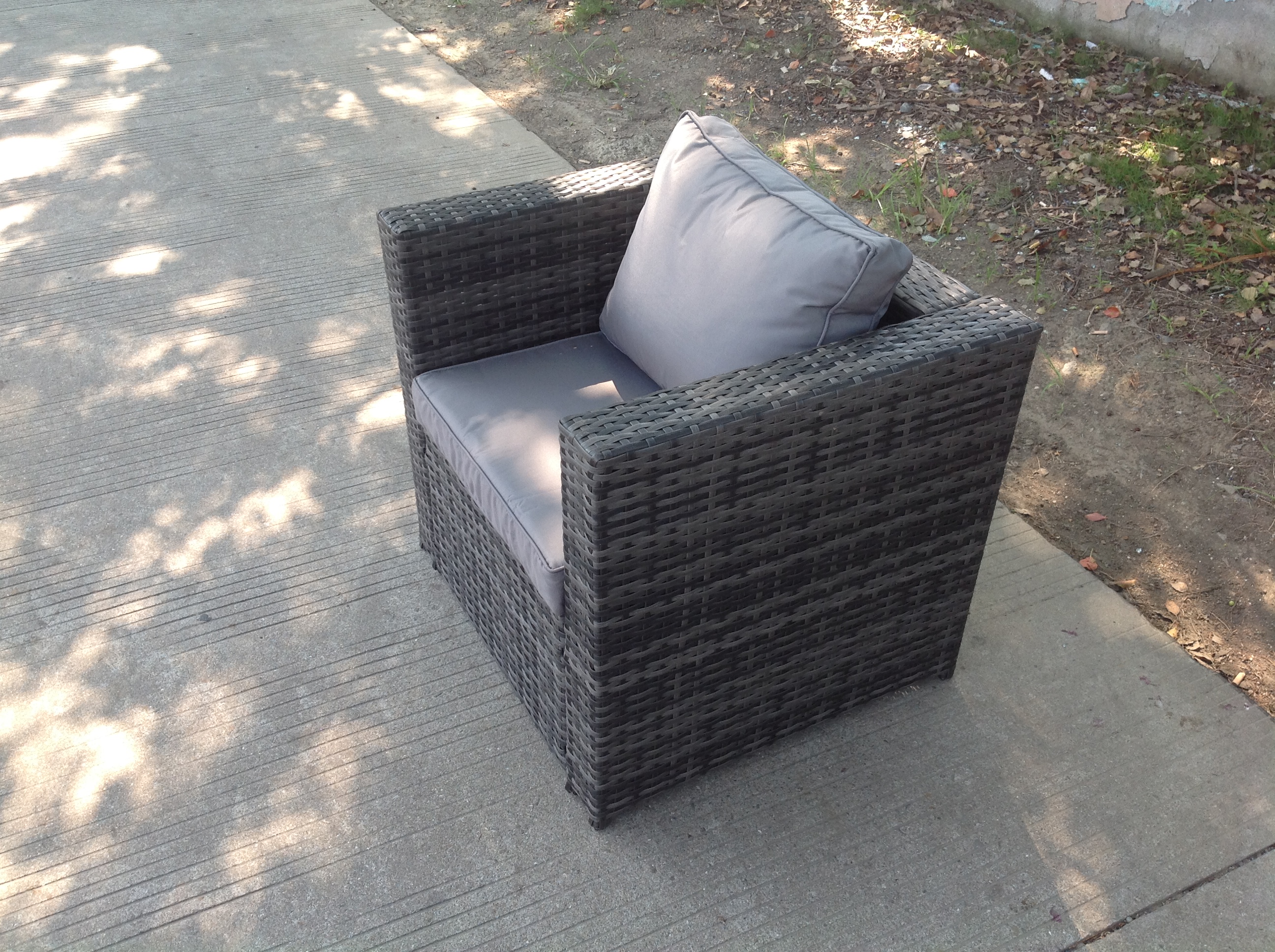 Rattan single sofa store