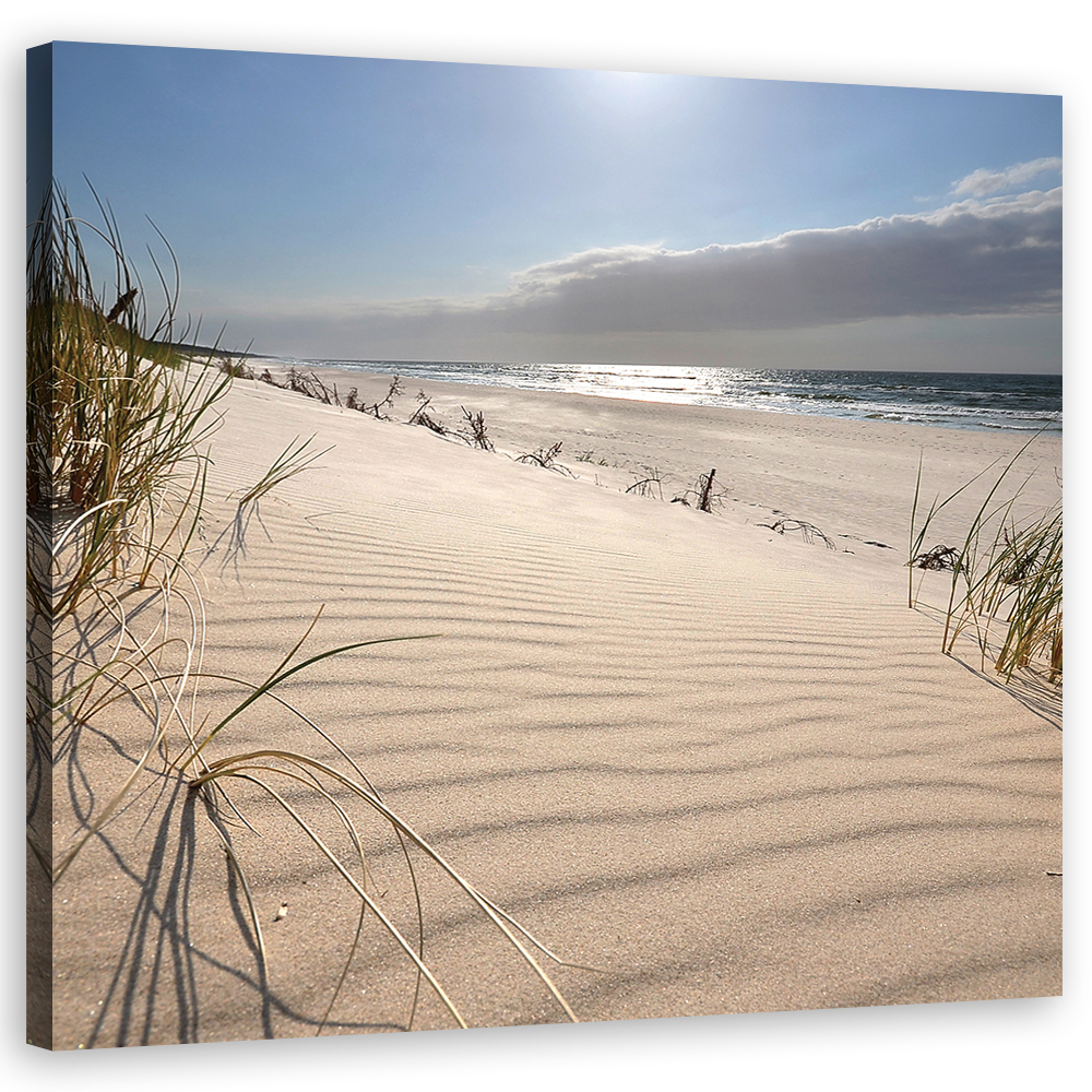 Wandbild dünen am strand zen kaufen | home24
