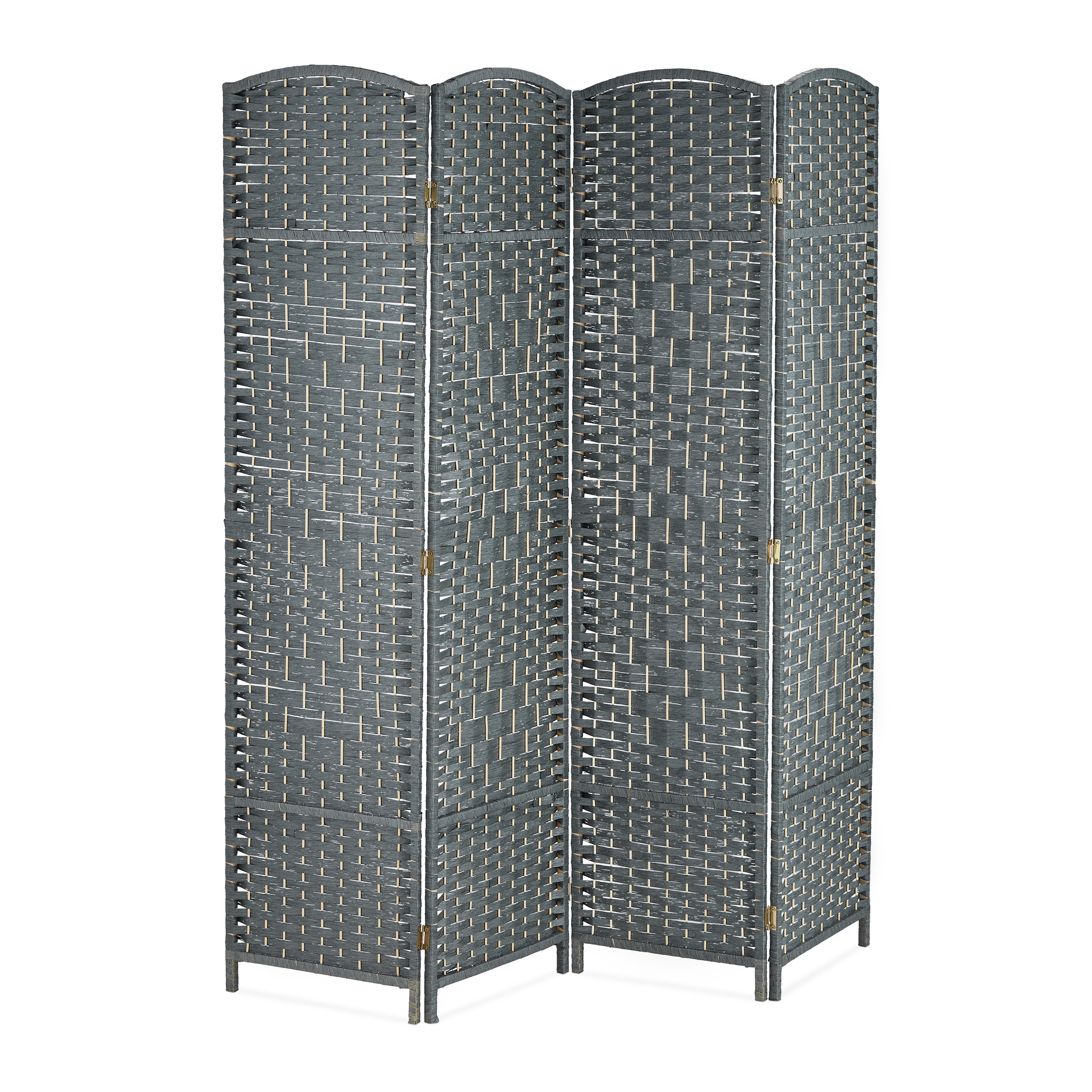 Paravent 4 pièces gris | Je commande ! | home24