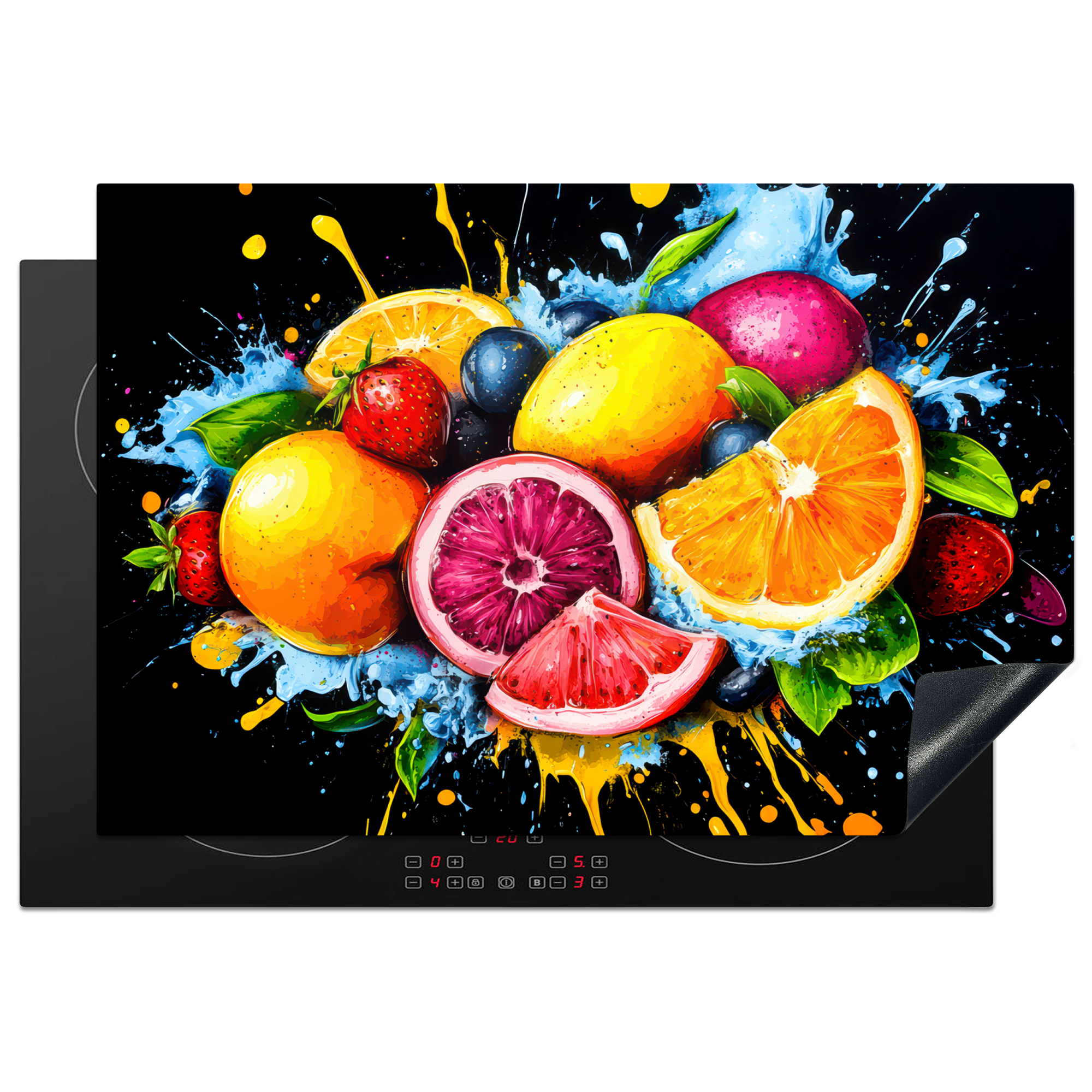 Herdabdeckplatte Graffiti Obst kaufen | home24