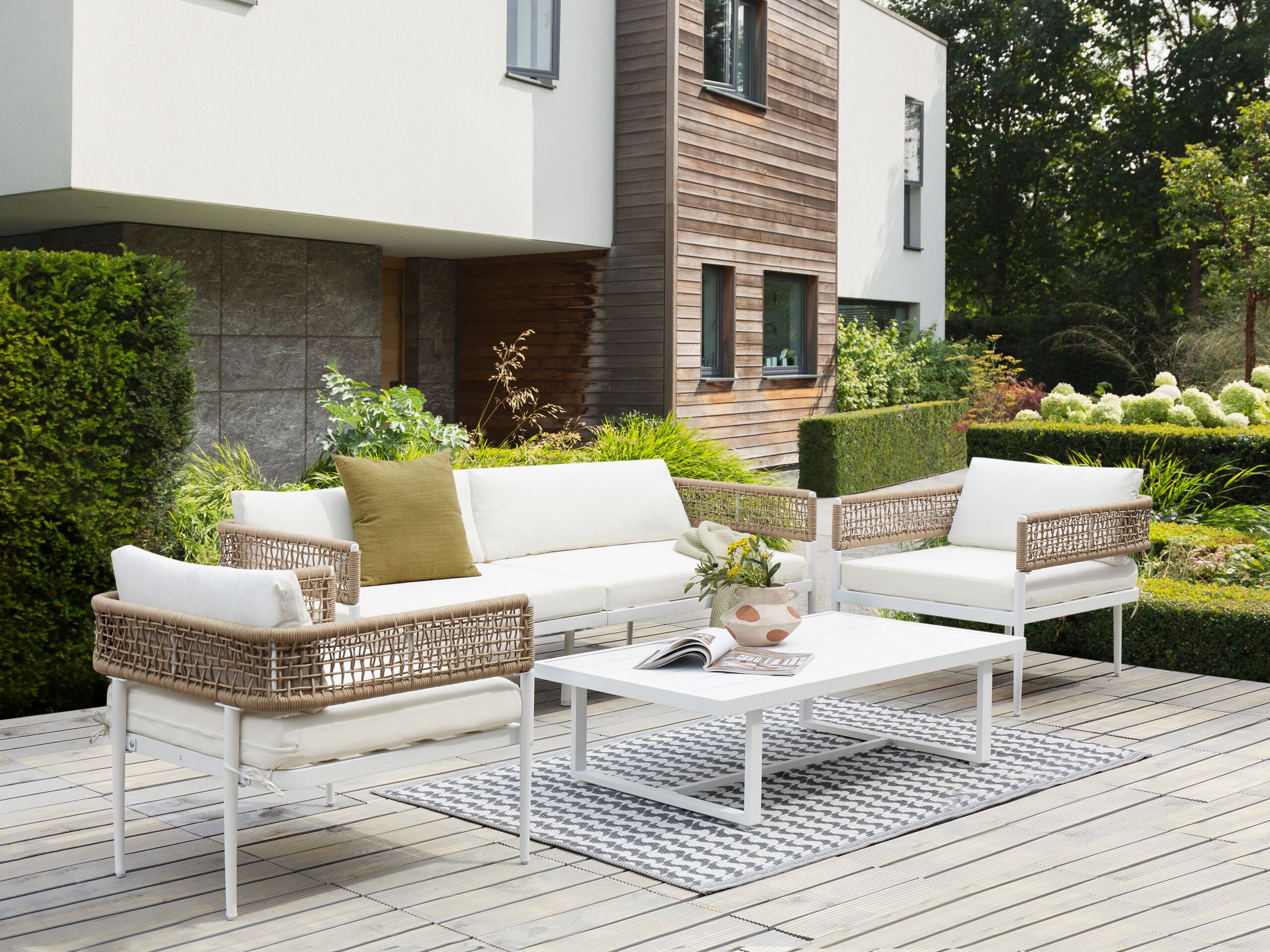 Lounge Set SERLA 4-tlg kaufen | home24
