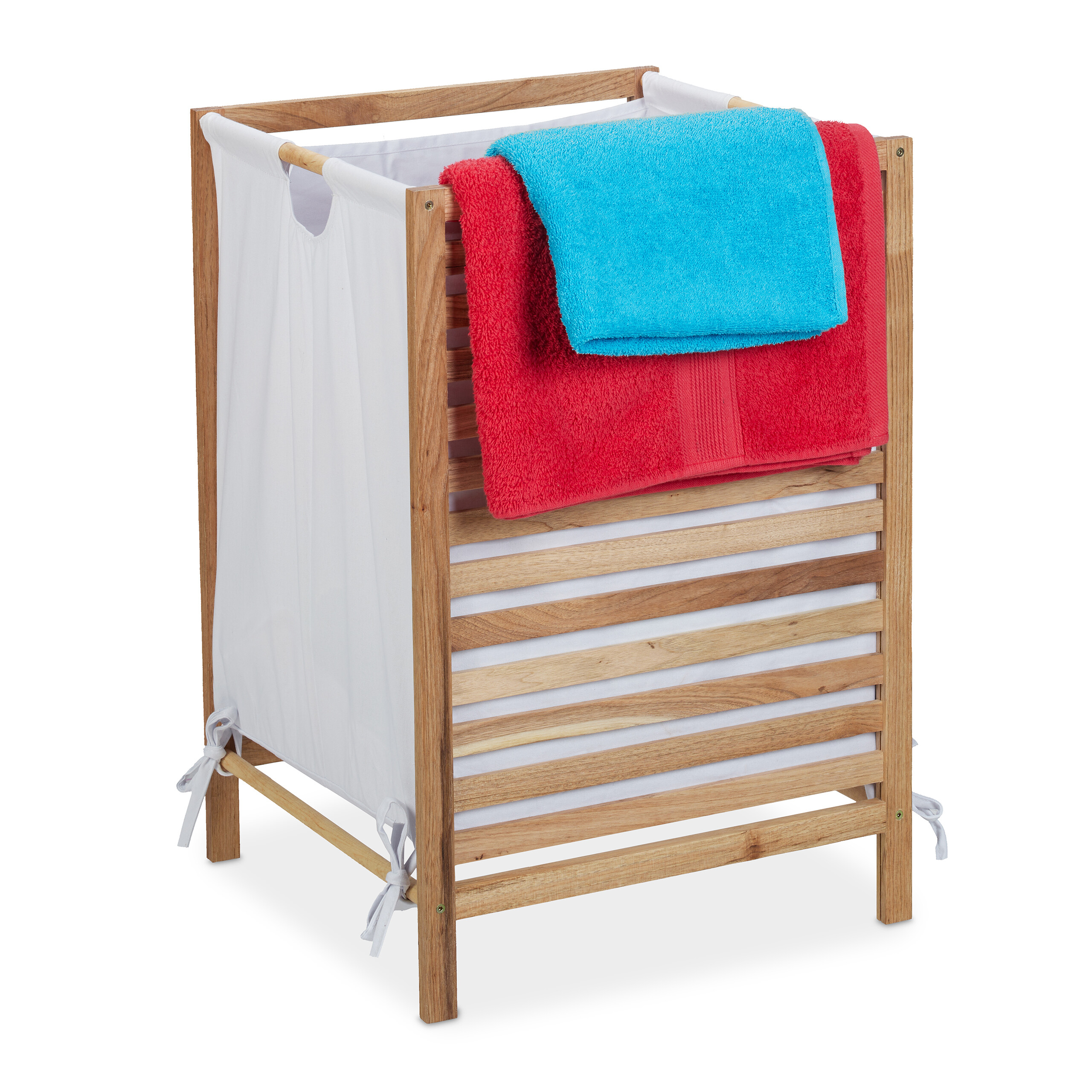 Houten wasmand kopen | home24