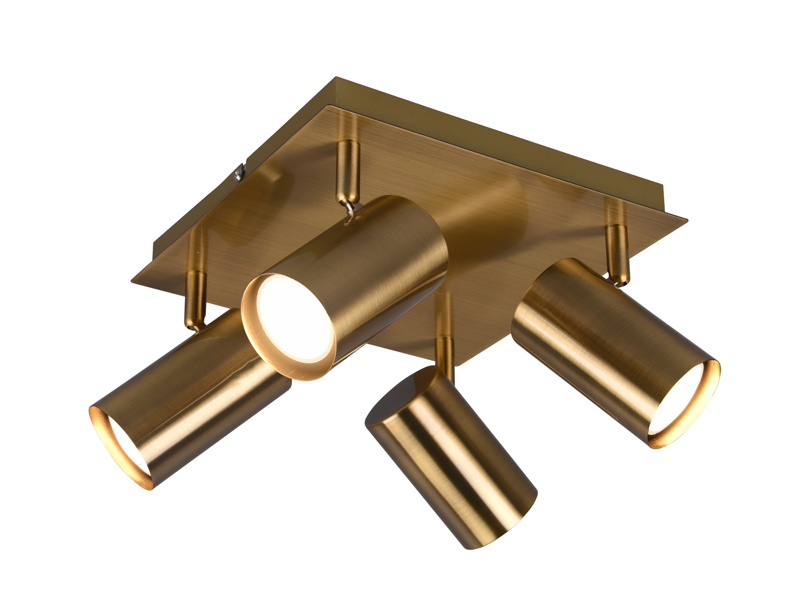 LED Deckenstrahler Spots dimmbar Messing kaufen | home24