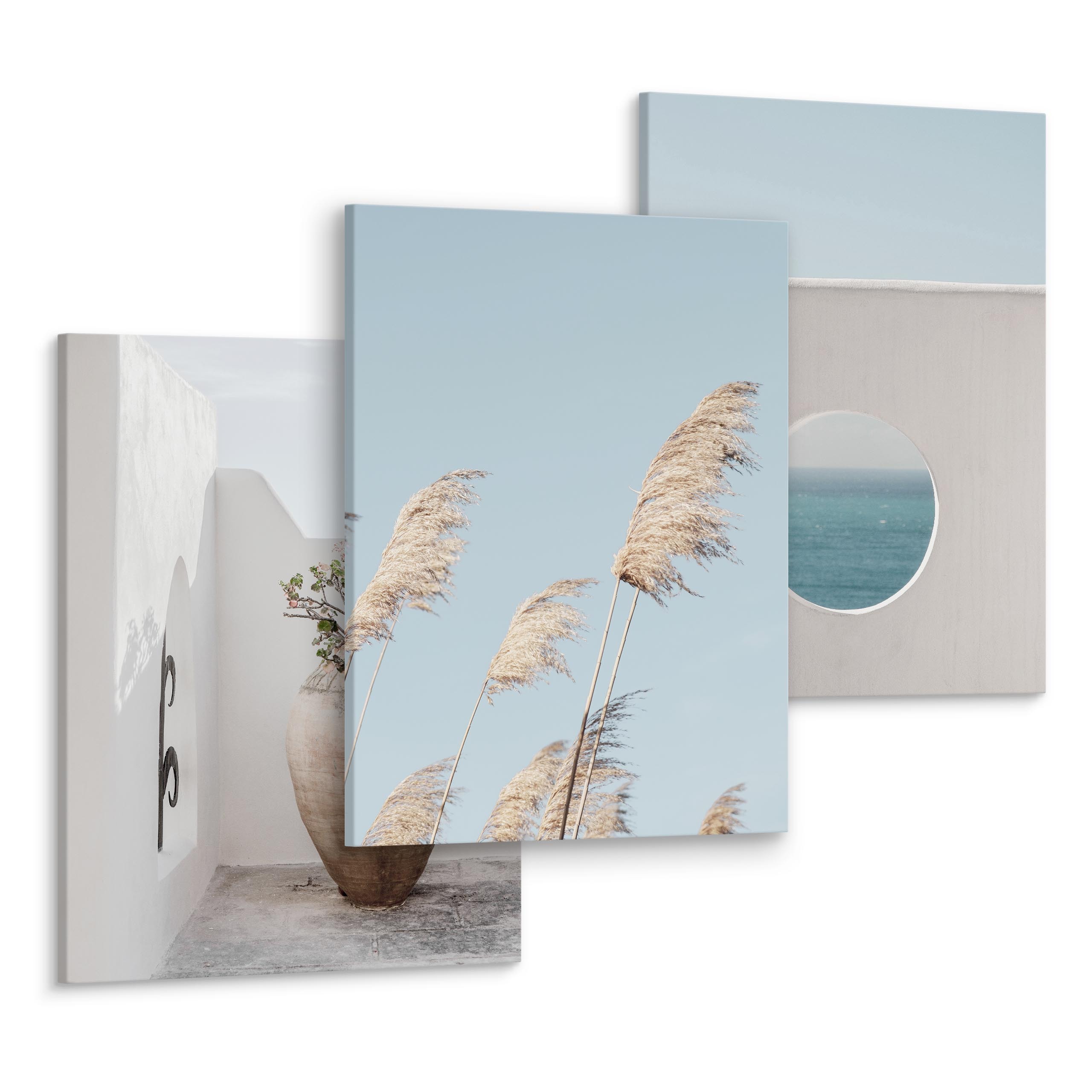 Leinwandbilder Set Meer Pflanzen Natur kaufen | home24