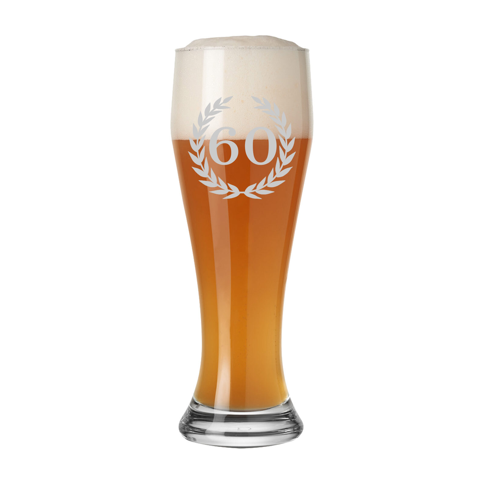 Weizenbierglas mit Gravur 60. Jubiläum kaufen | home24