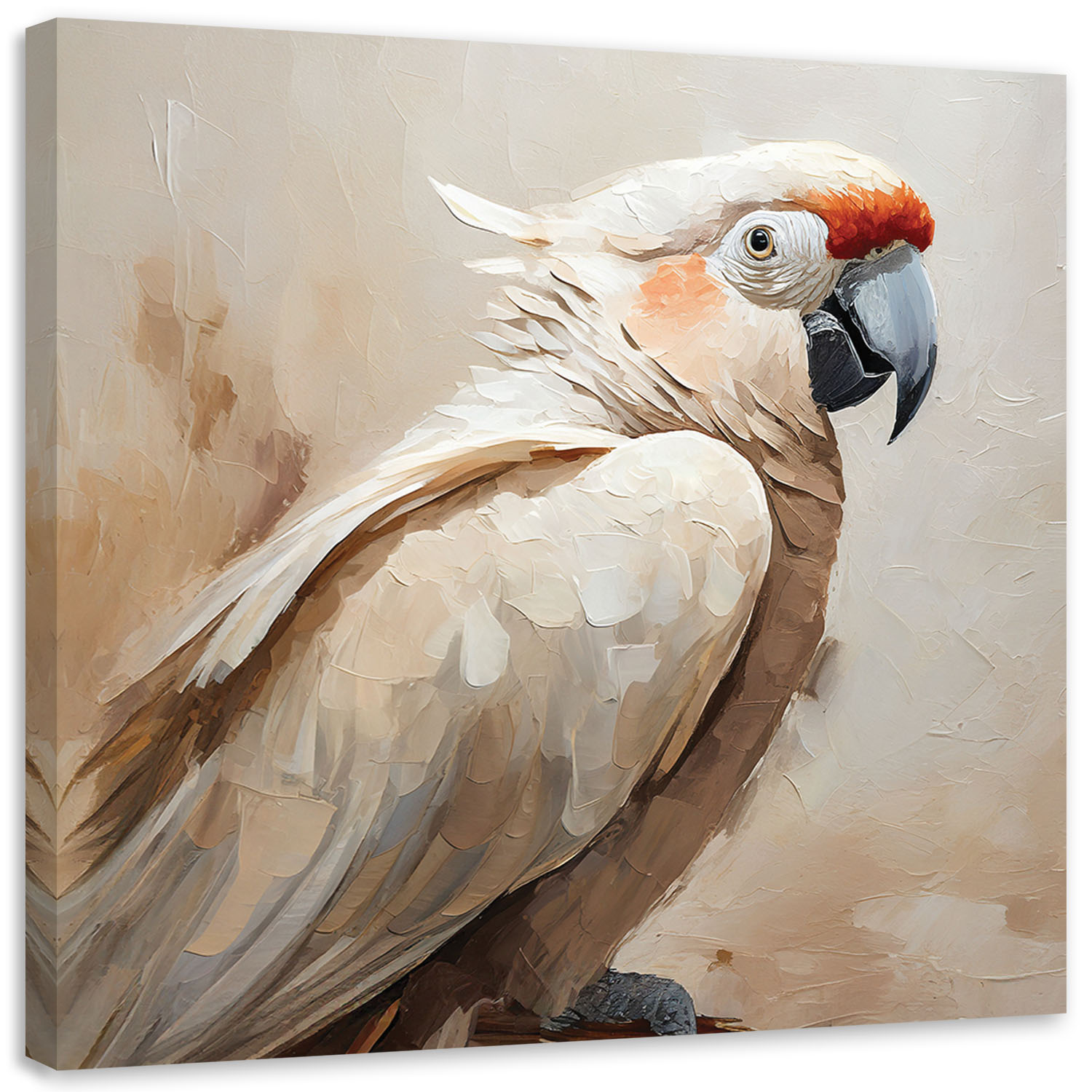 Tableau déco perroquet oiseaux peint | Je commande ! | home24