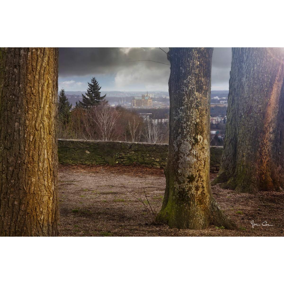 Tableau mural vue cathédrale de Metz | Je commande ! | home24