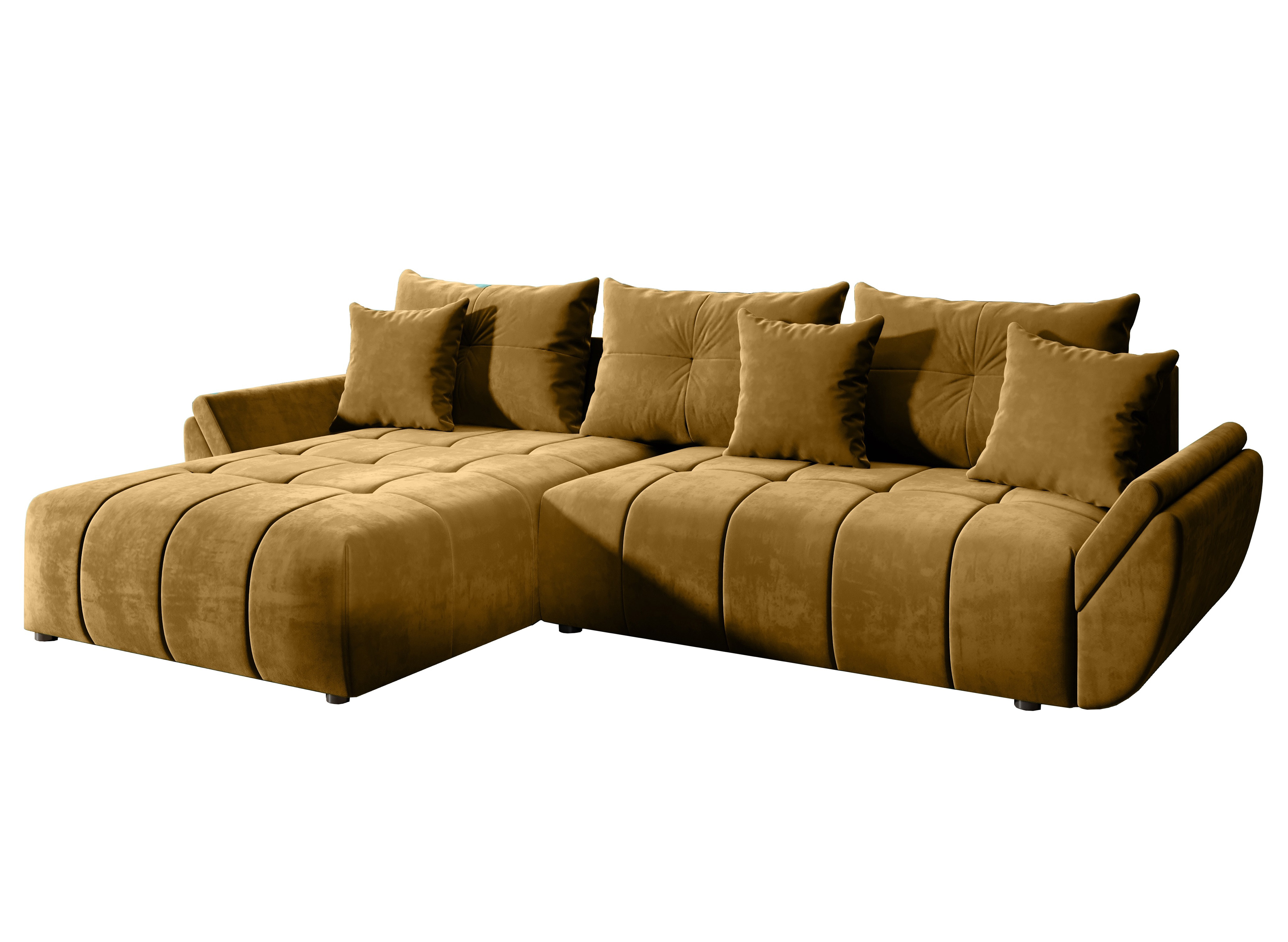 Samt-Ecksofas | Ecksofas aus Samt online bestellen | home24
