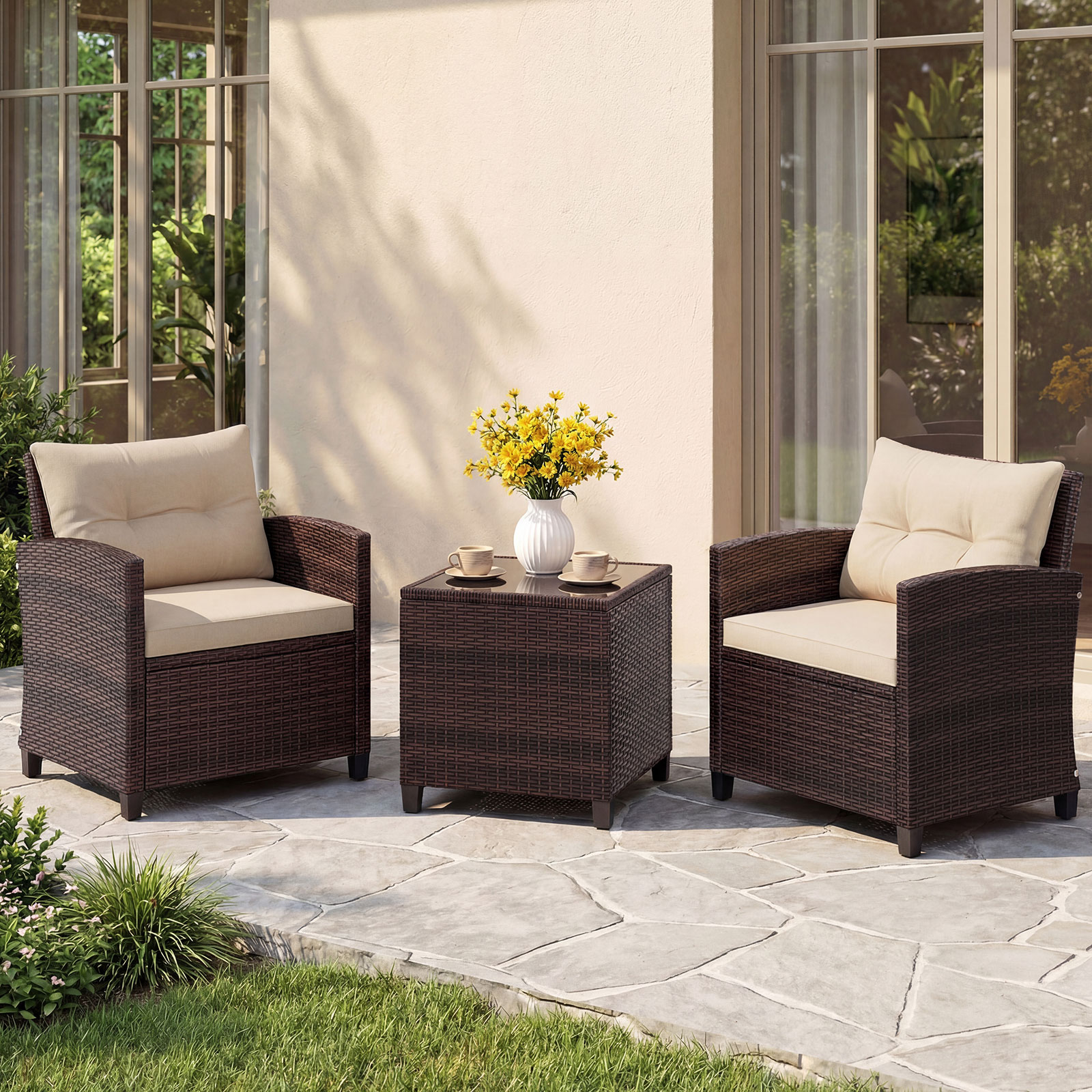 Lounge Set HW68667 3-TLG. kaufen | home24