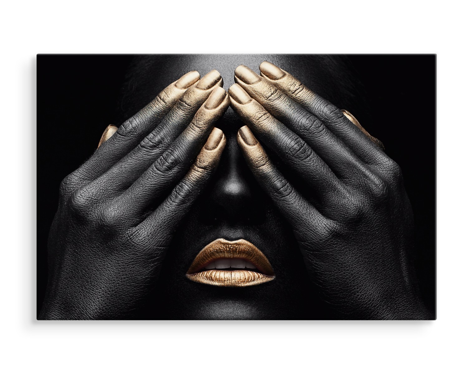 Tableau Mains Portrait Abstraction 3D | Je commande ! | home24