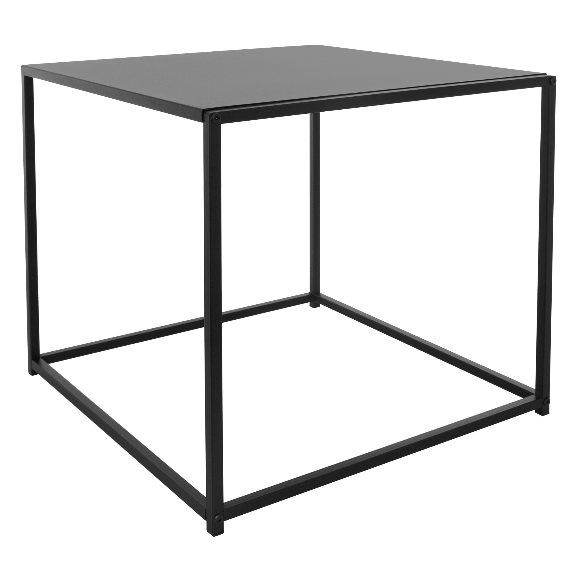 Table d'appoint 55x55x55cm noir | Je commande ! | home24