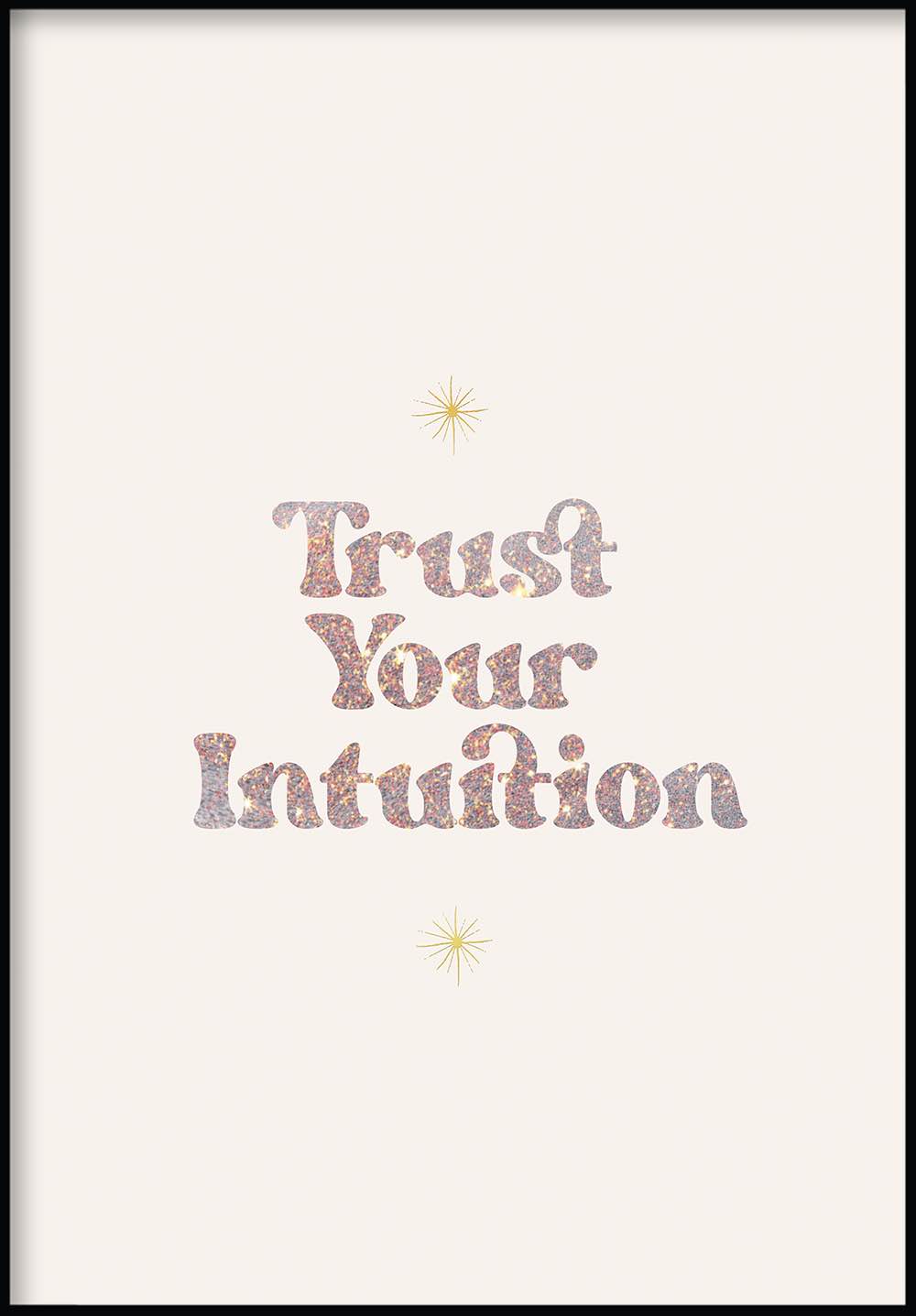 Vertraue Intuition Poster kaufen | home24