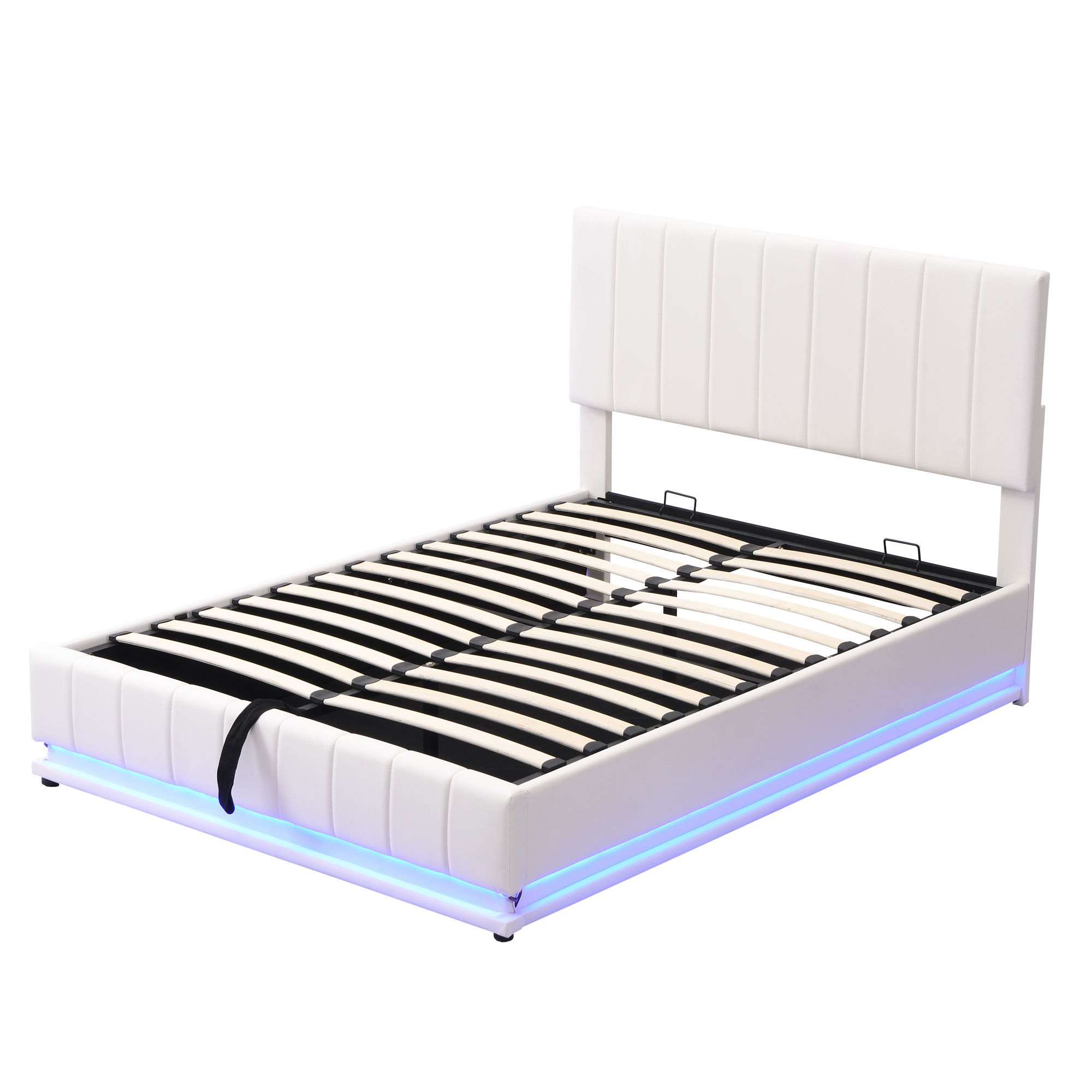 Hydraulisch-Polsterbett mit LED Nesoi Ⅱ kaufen | home24
