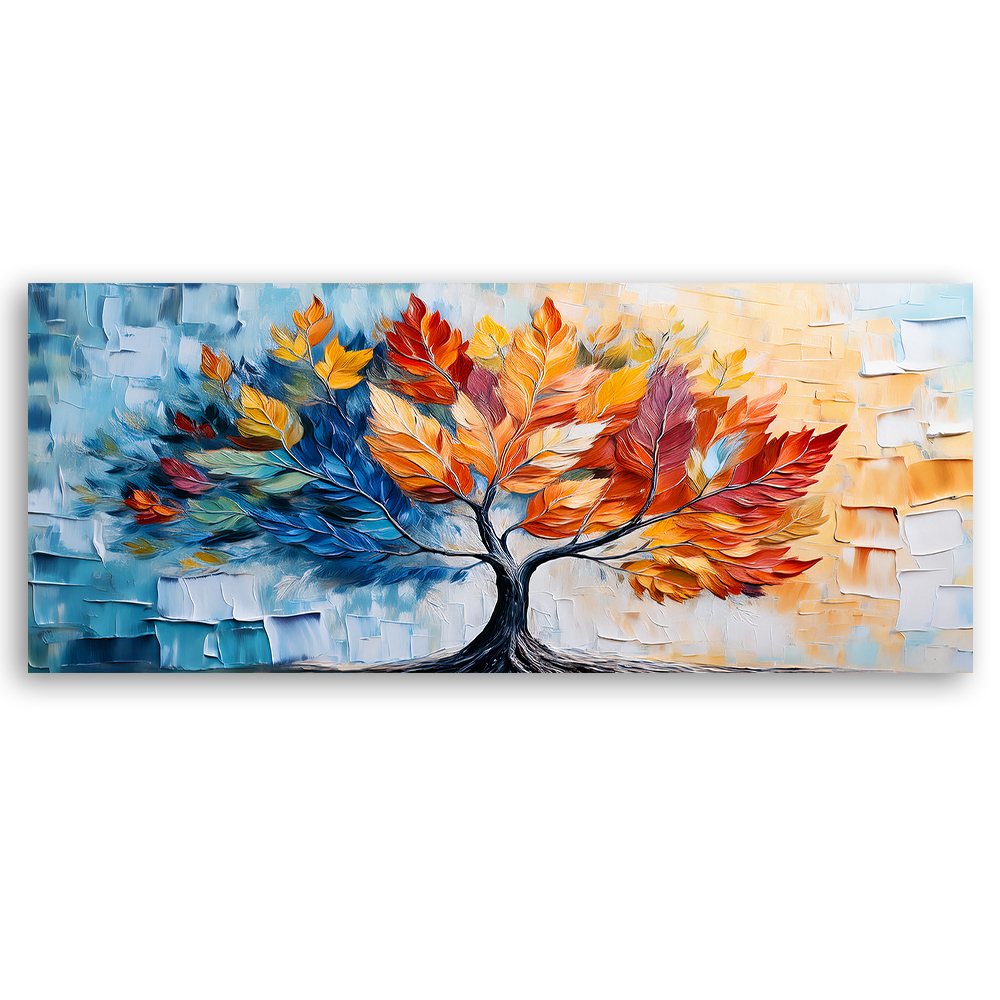 Wandbild baum der liebe blätter pflanzen kaufen | home24