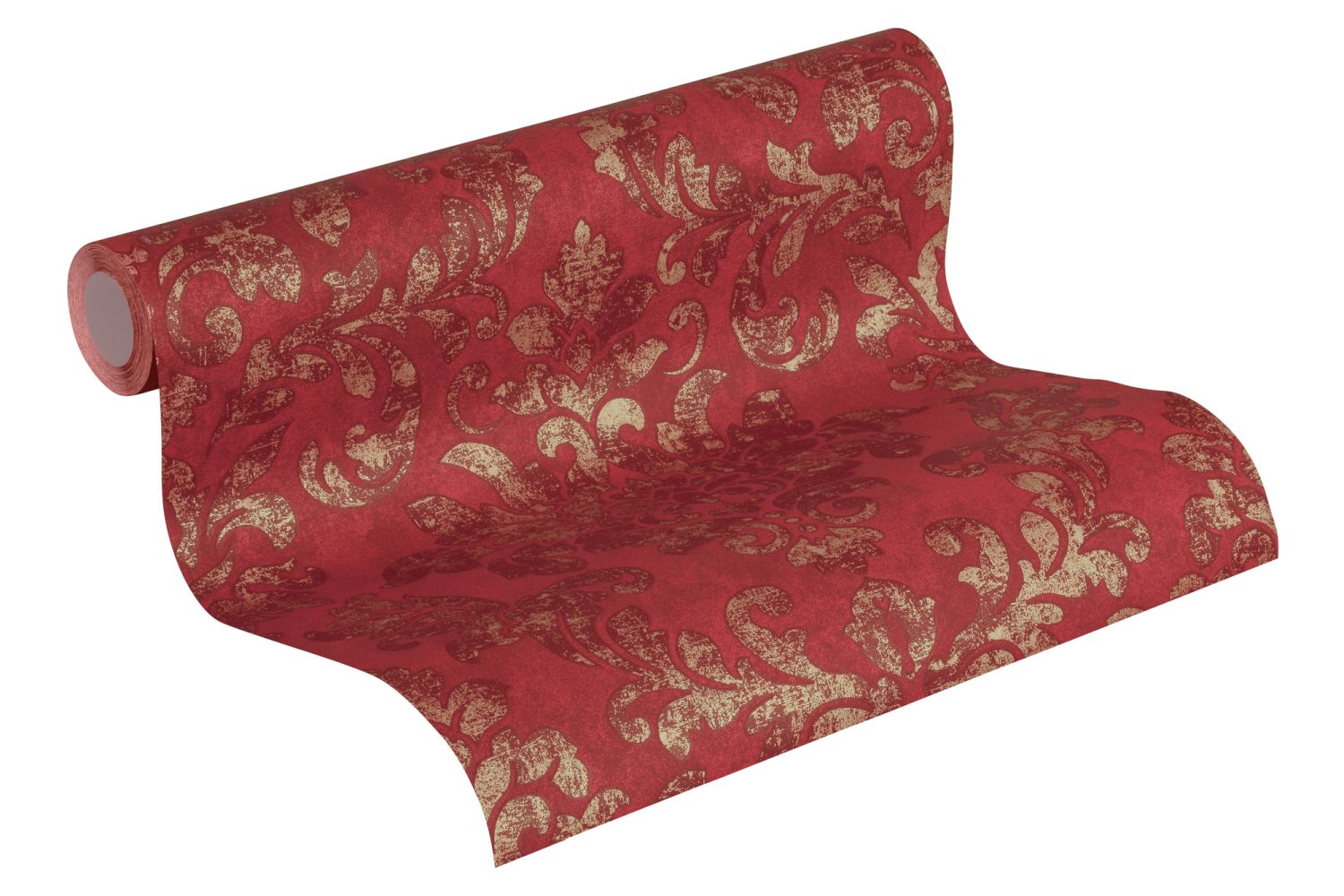Barock Tapete Rot Vliestapete kaufen | home24
