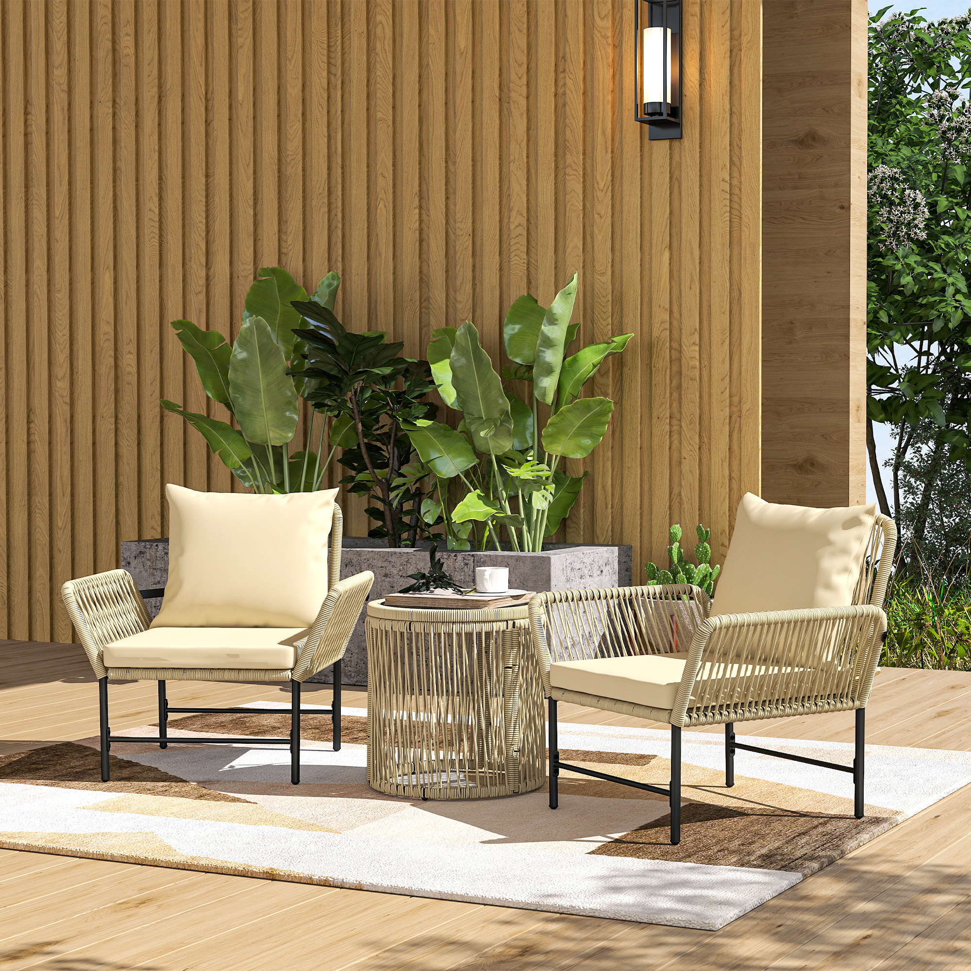 Gartenmobel 3er Set