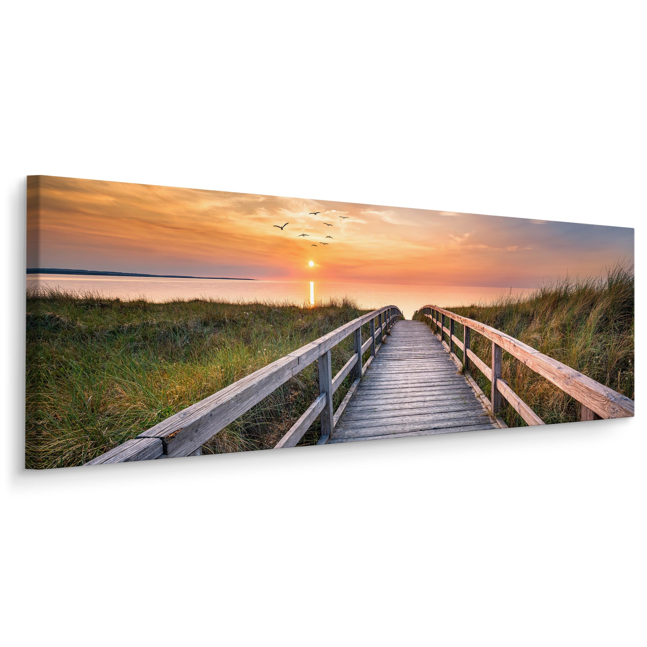 Panoramabild Sonnenuntergang Natur 3D kaufen | home24