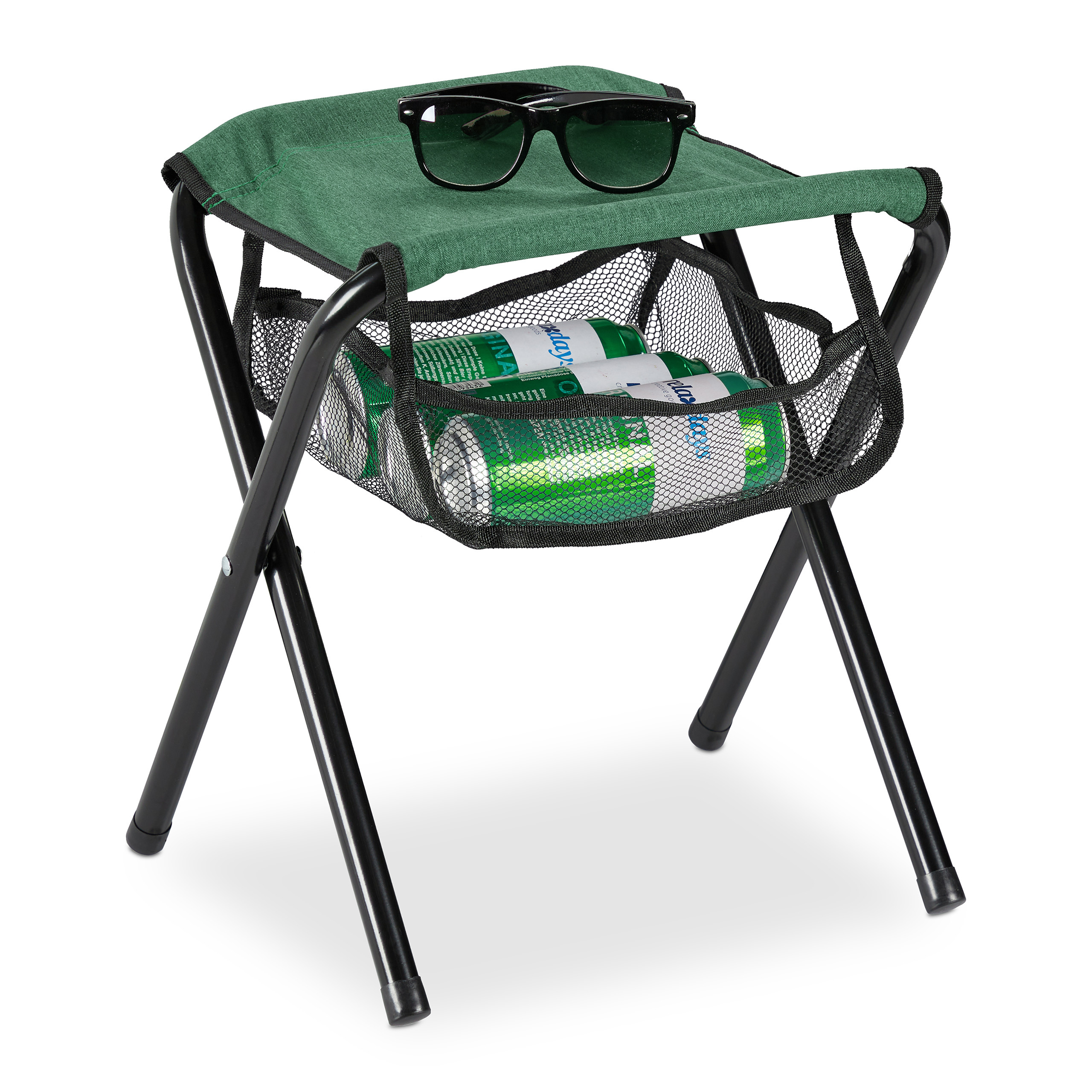 Tabouret pliant camping vert 120 kg | Je commande ! | home24