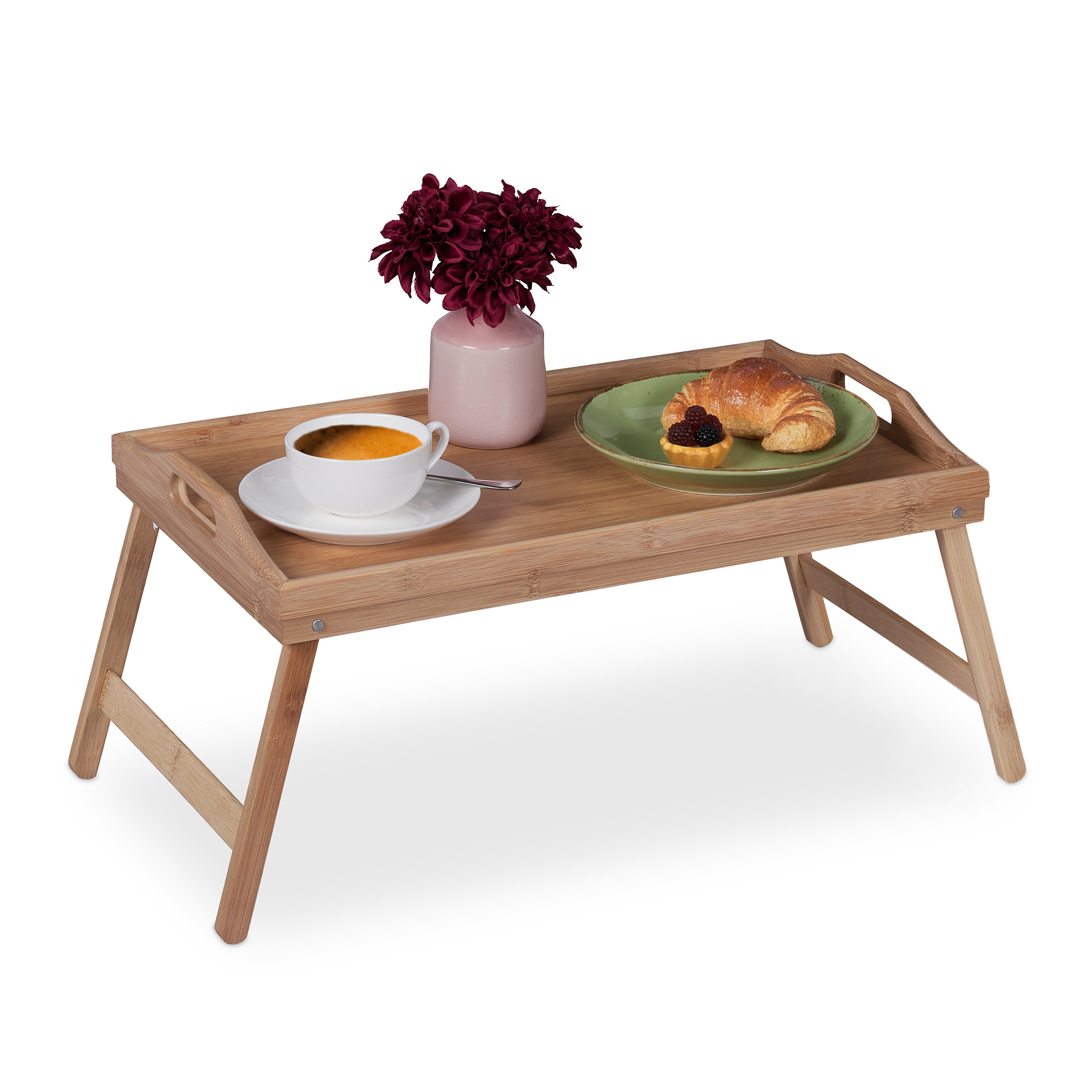 Klappbares Betttablett aus Bambus kaufen | home24