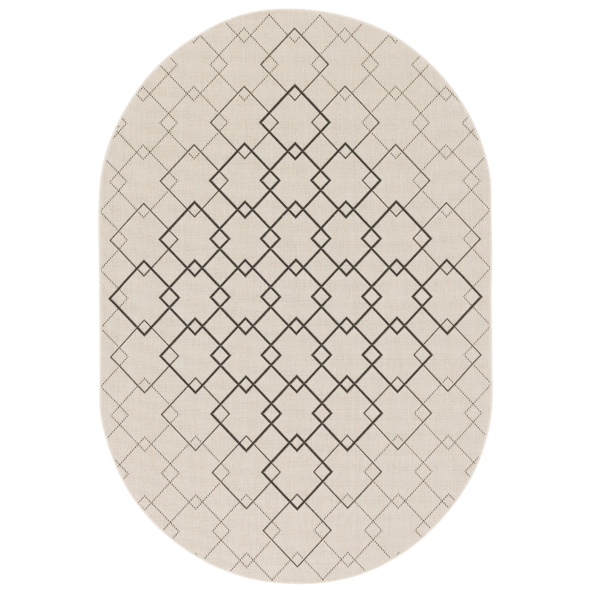 In- & Outdoor Oval Teppich Malibu Modern kaufen | home24