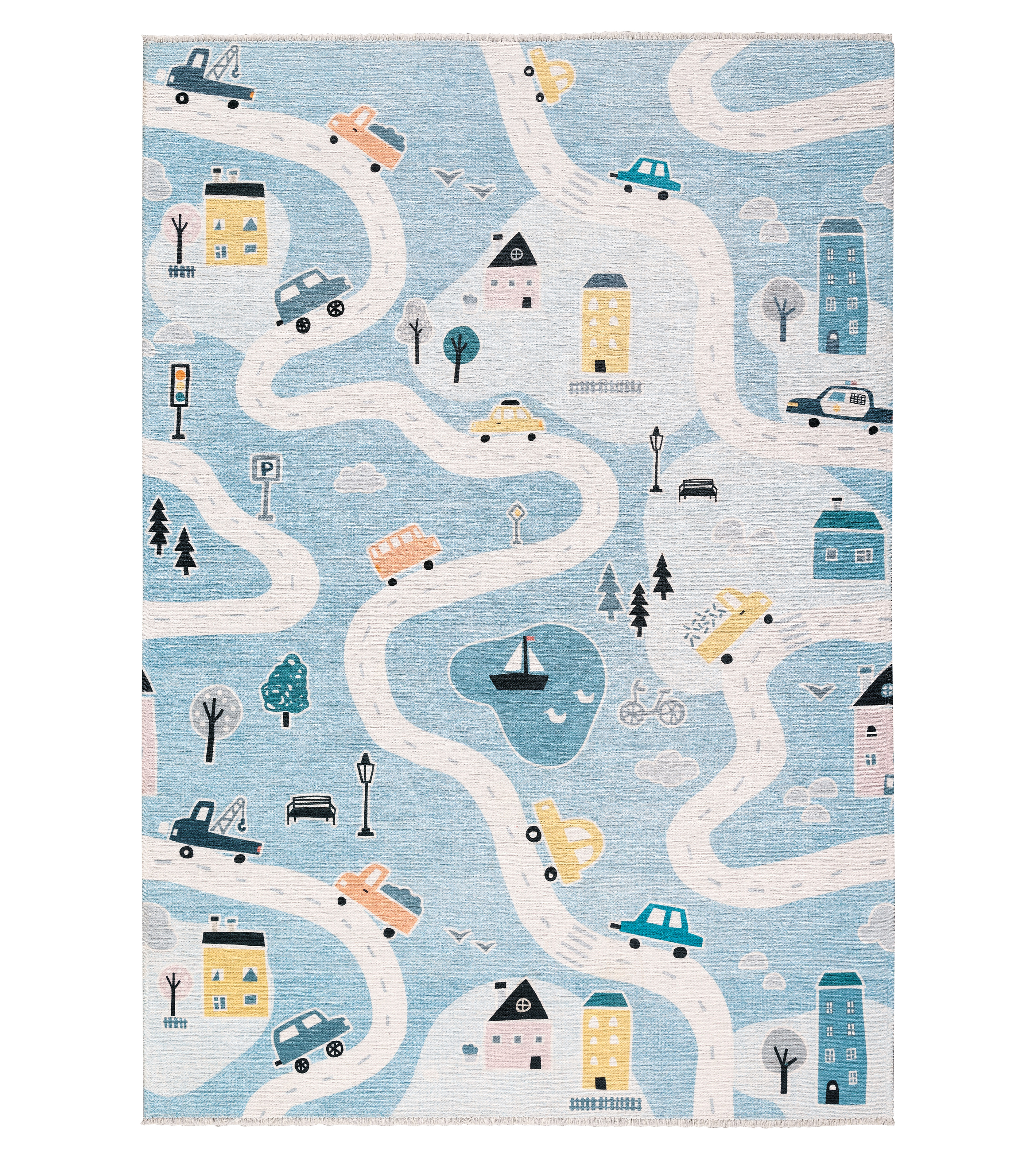Kinderteppich Straße 155cm x 225cm kaufen | home24