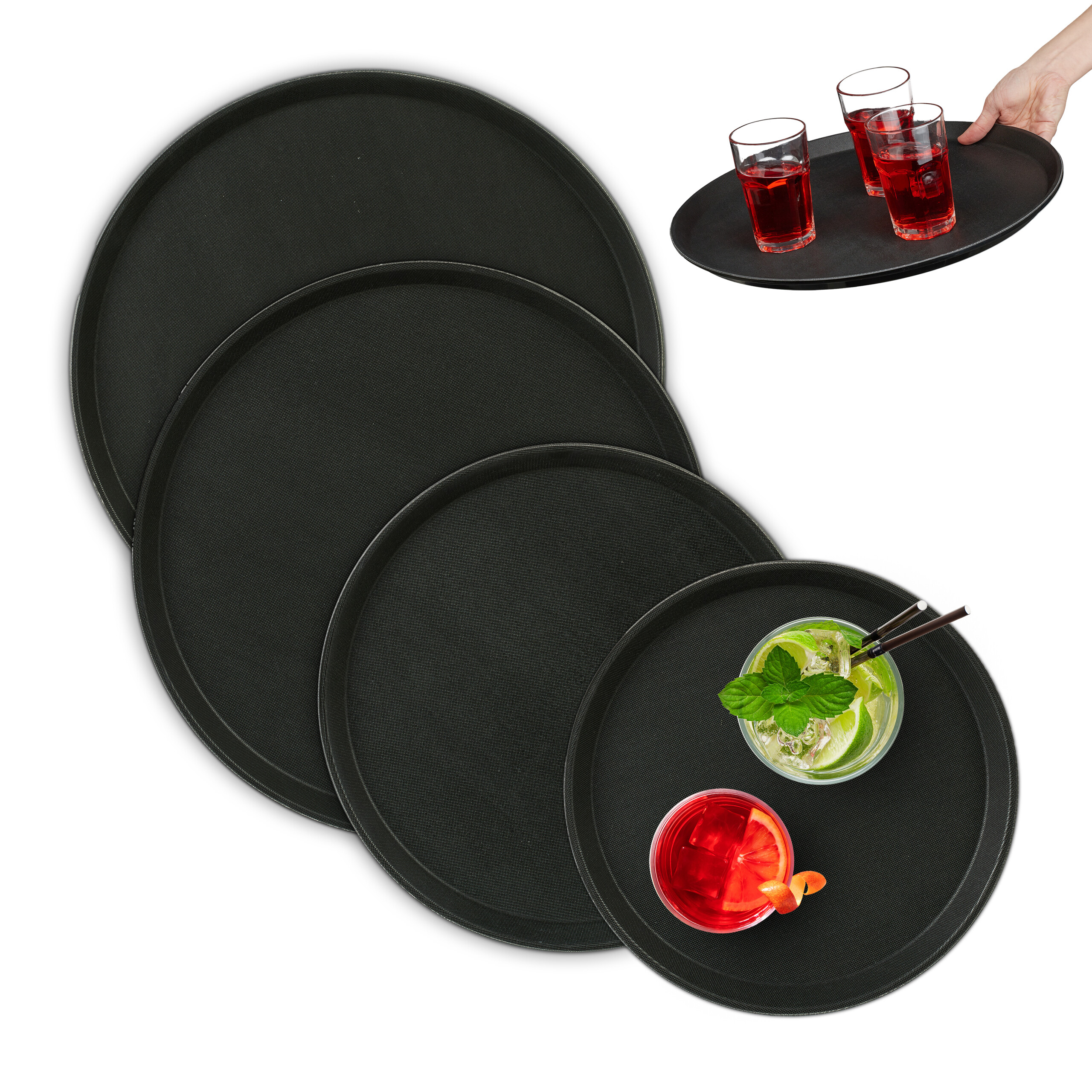 Serviertablett 4er Set 4 Größen kaufen | home24