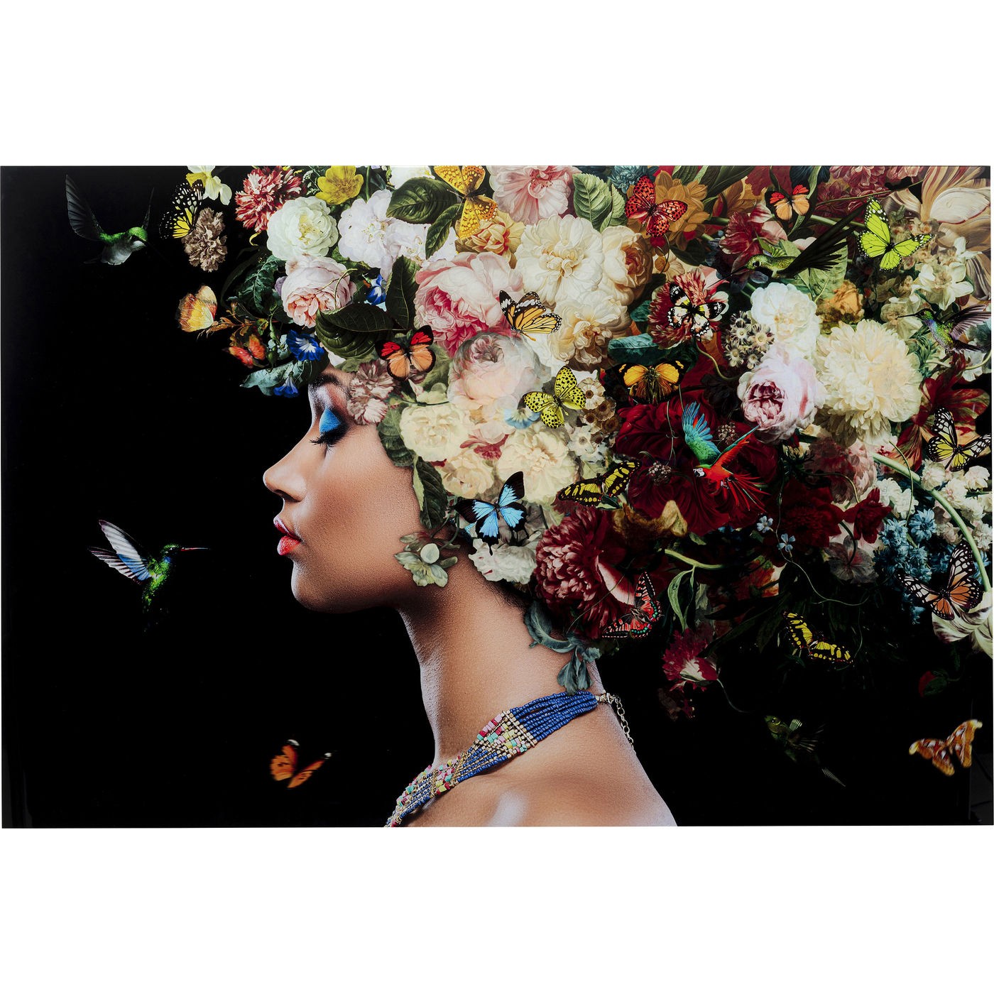 Glasbild Bunch of Flowers kaufen | home24