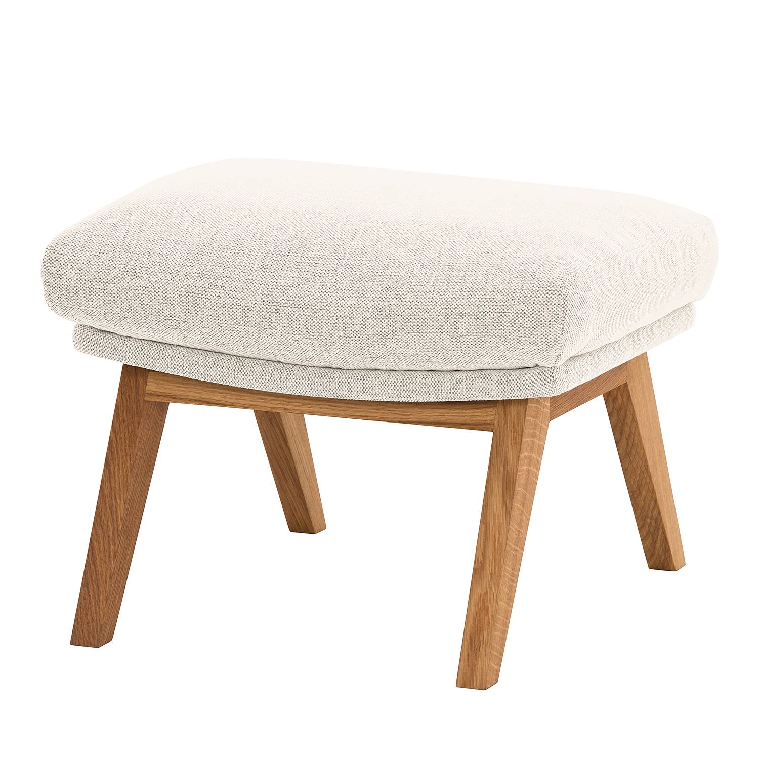 Polsterhocker GARBO mit Holzfüßen kaufen | home24