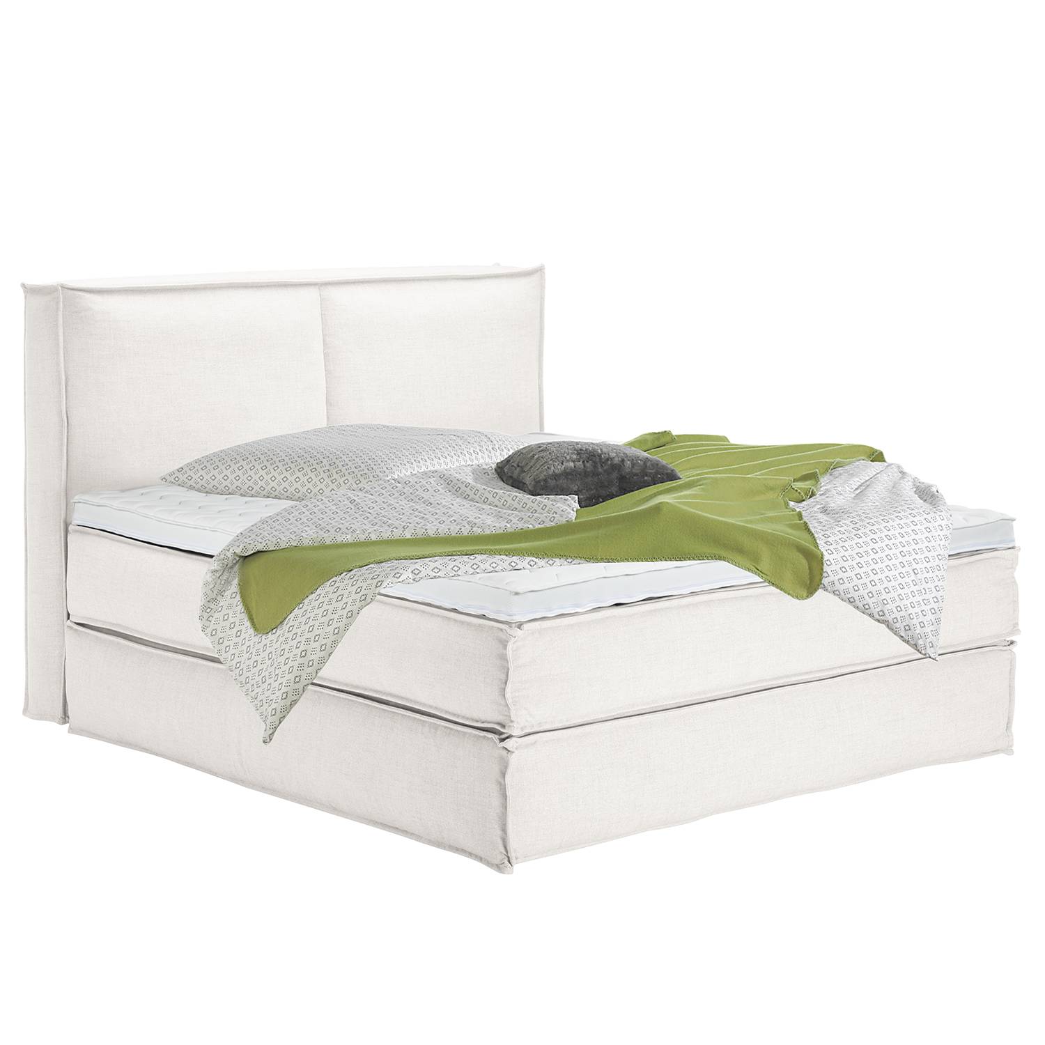 Lits boxspring blancs | Achetez le lit parfait pour vous | home24