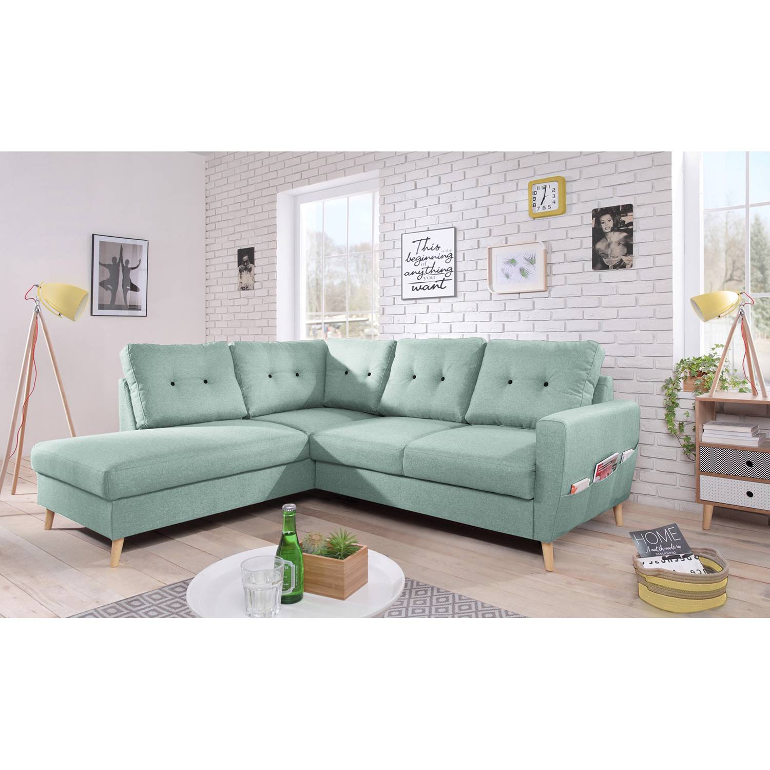 Ecksofas & Eckcouches in Grau Preisvergleich | Moebel 24
