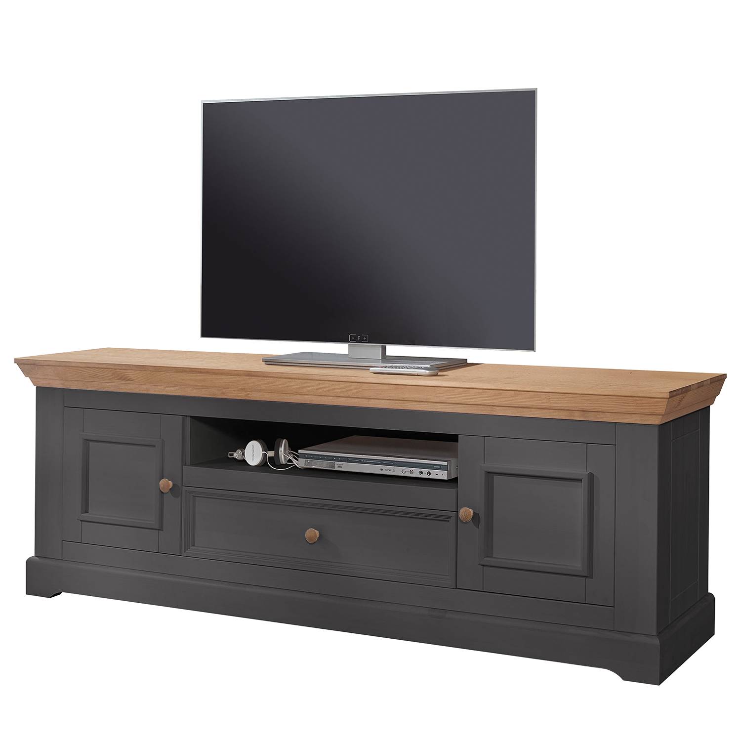 Buffets bas gris | Choisissez votre buffet bas gris en ligne | home24