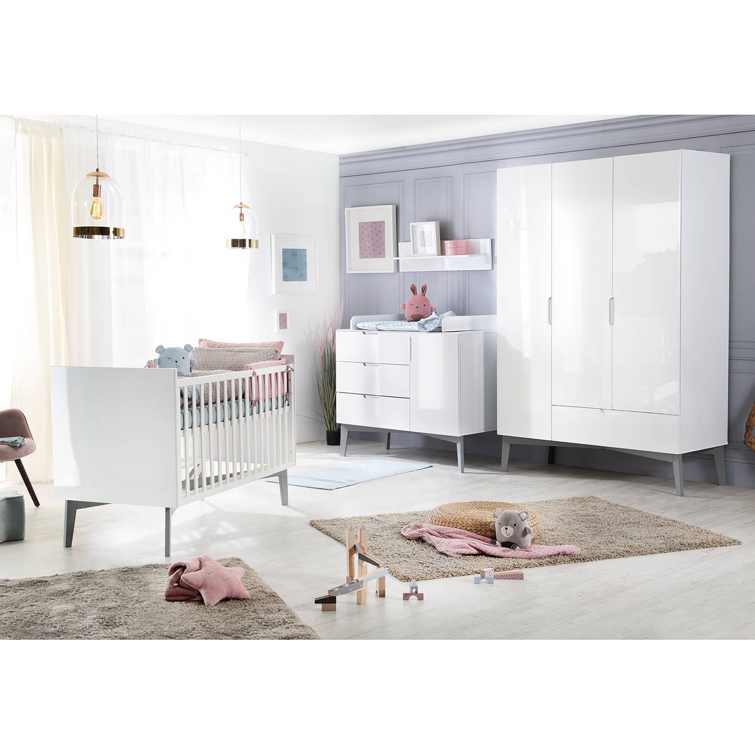 Babyzimmer-Set Retro 2 II (3-teilig) kaufen | home24