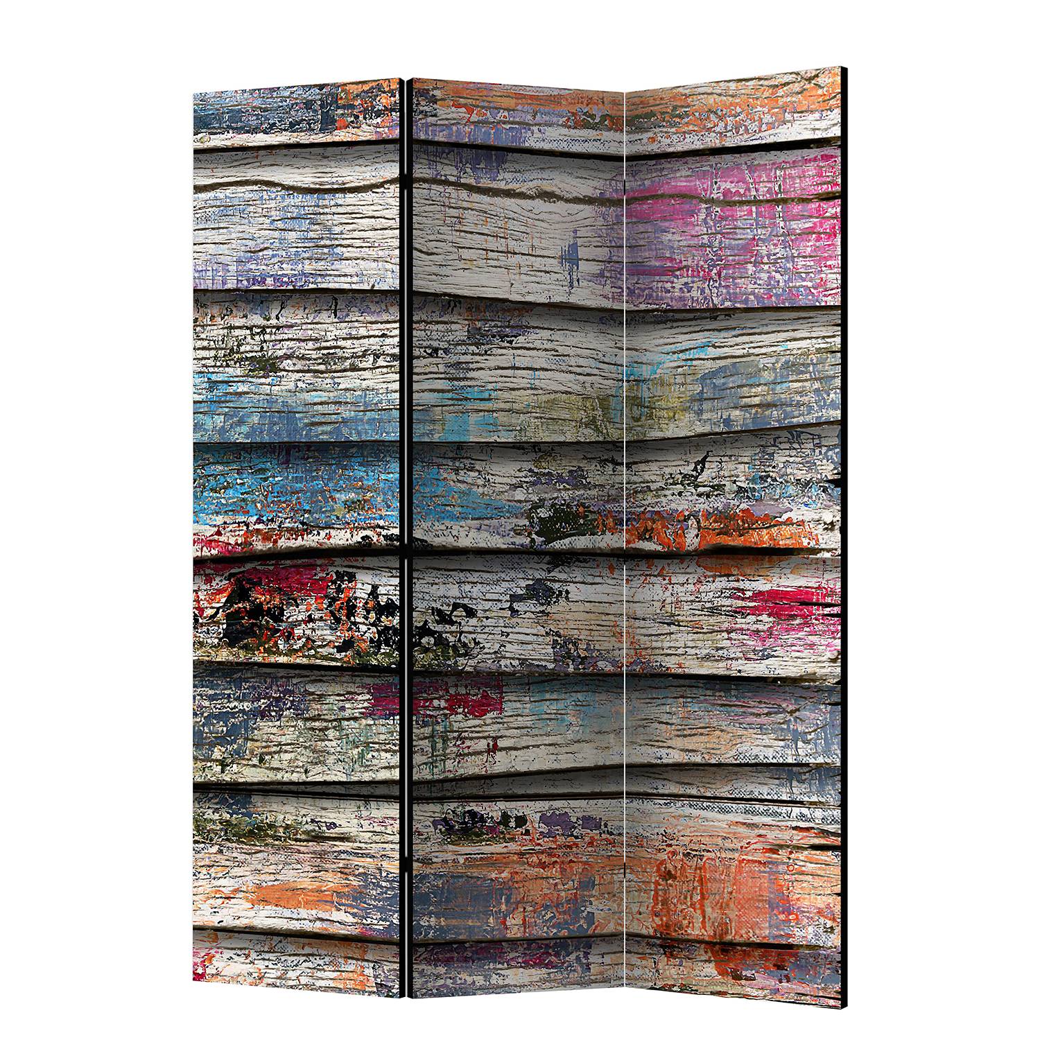 Paravent Colourful Wood | Je commande ! | home24