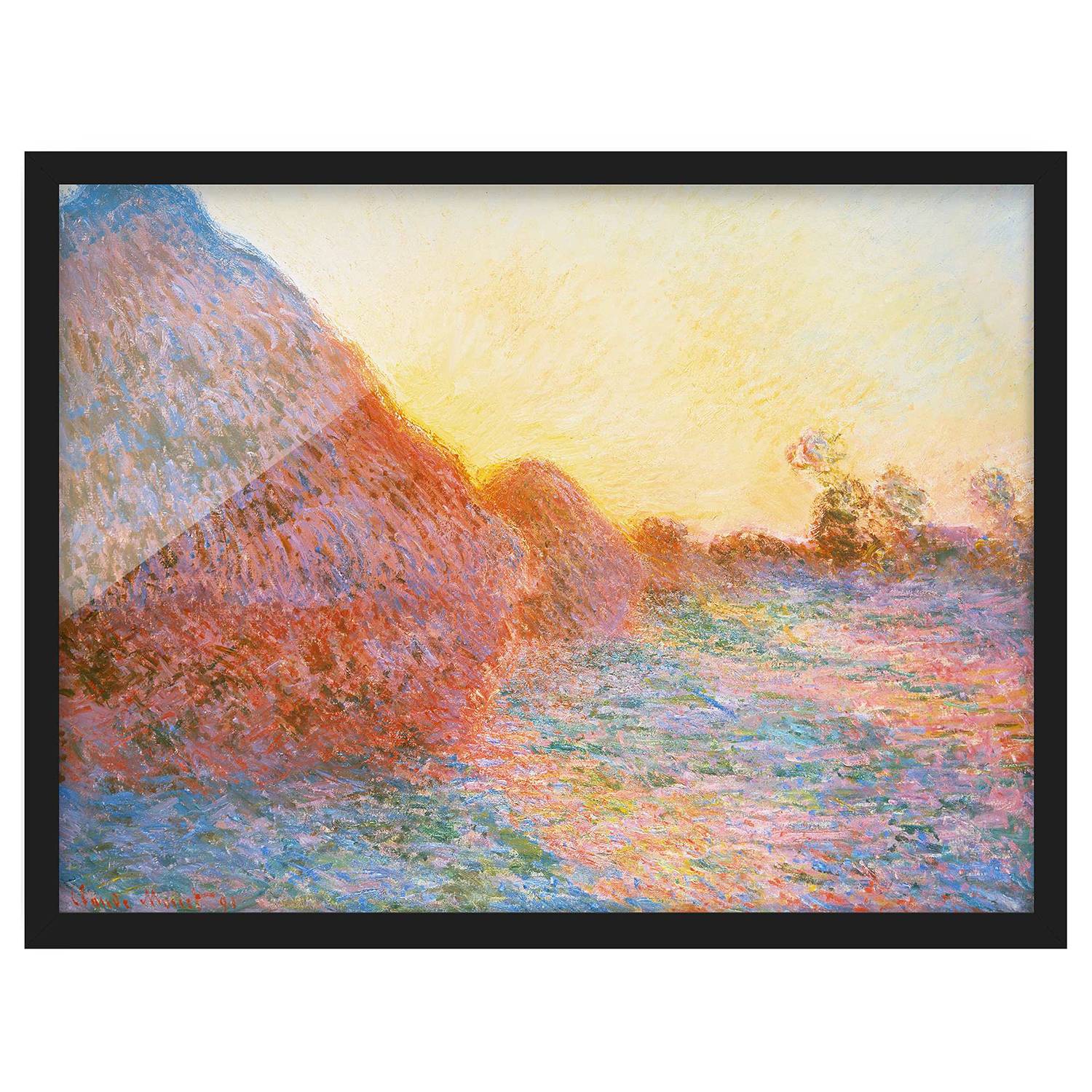 Tableau Claude Monet, Les Meules V | Je commande ! | home24
