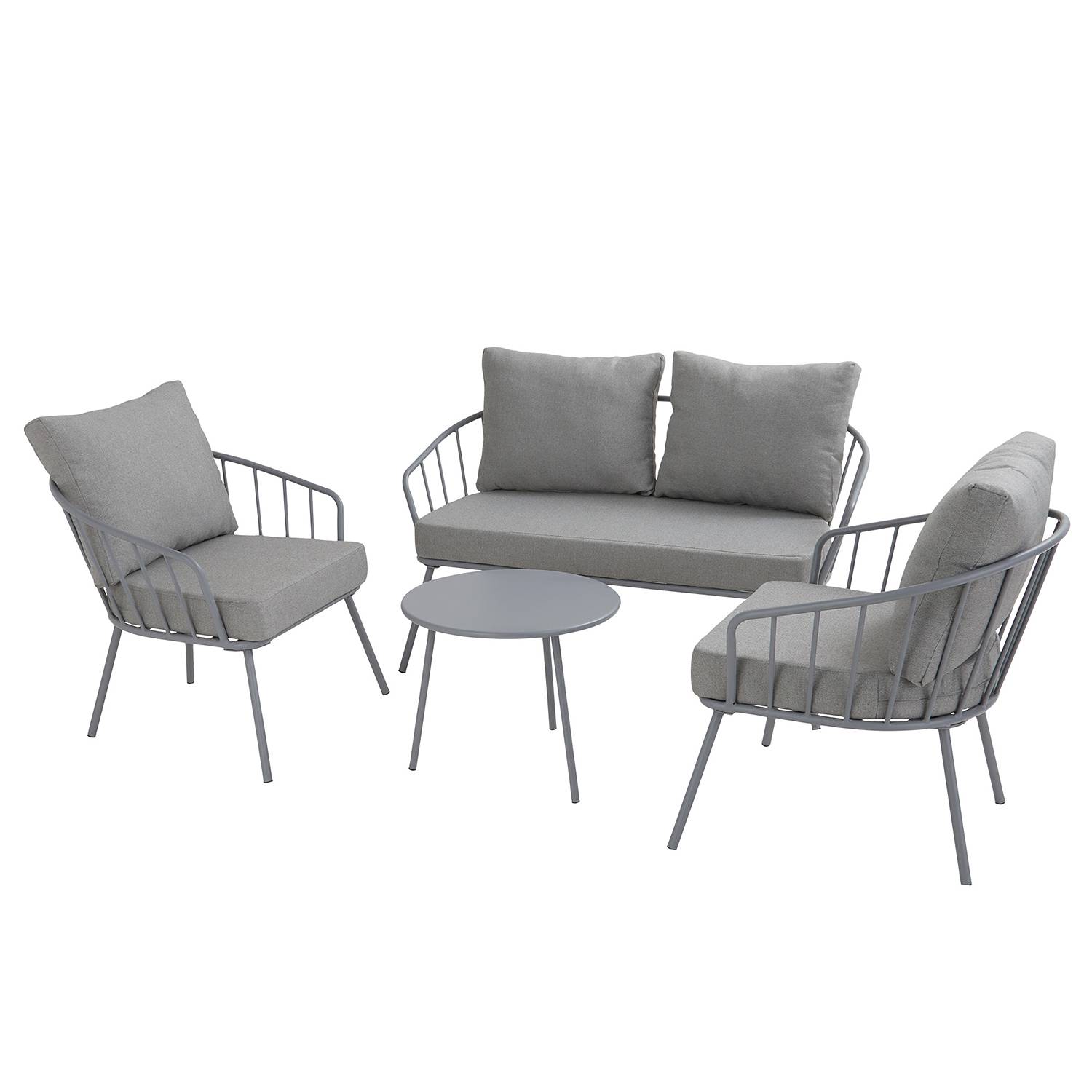 Gartenmbel Set Metall