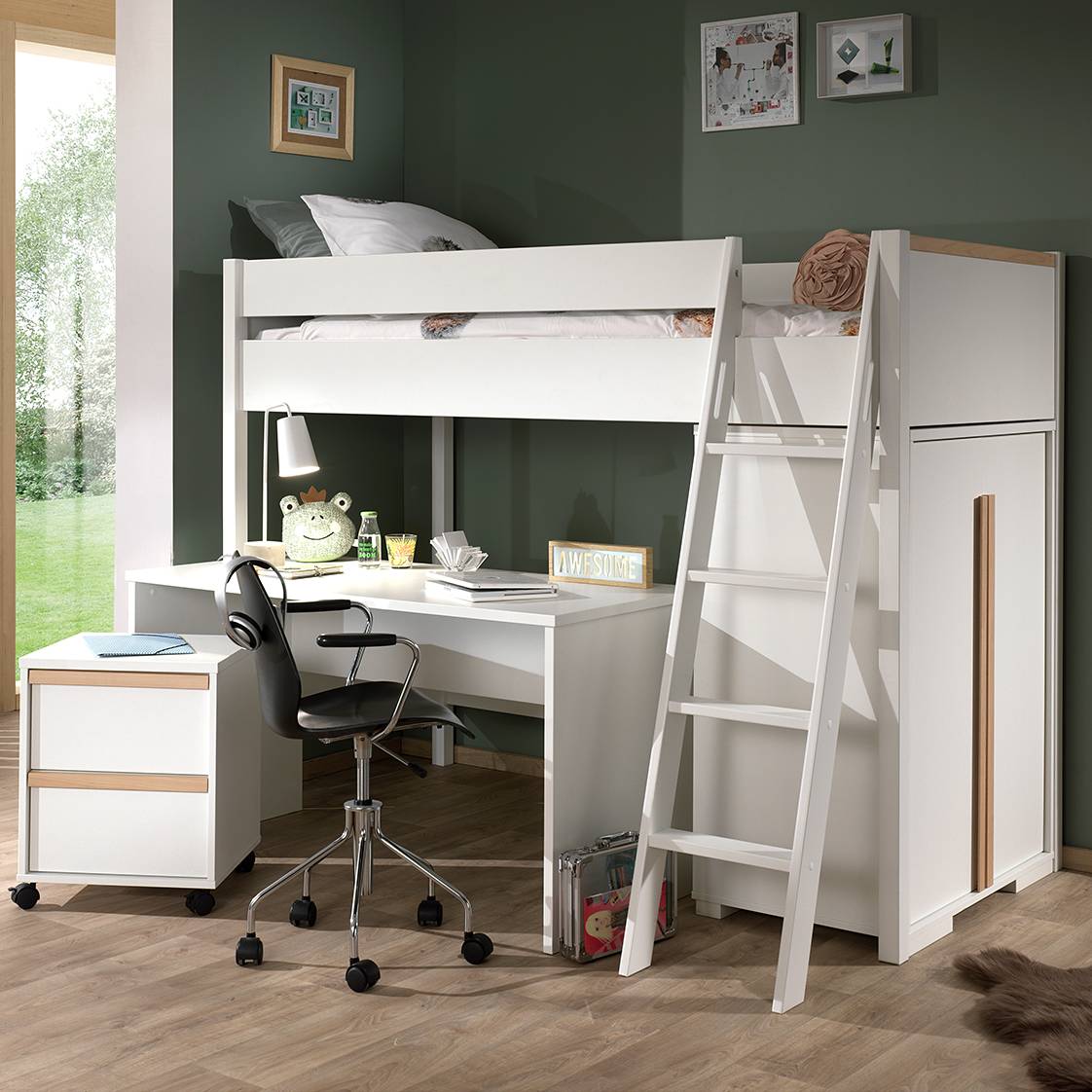 Hochbett-Komplettset LONDON (4-teilig) kaufen | home24