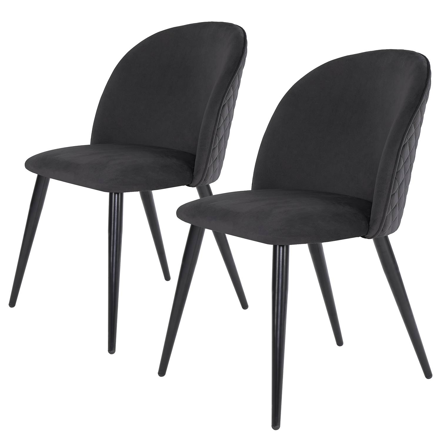 Zwarte stoelen - Nu online shoppen | home24