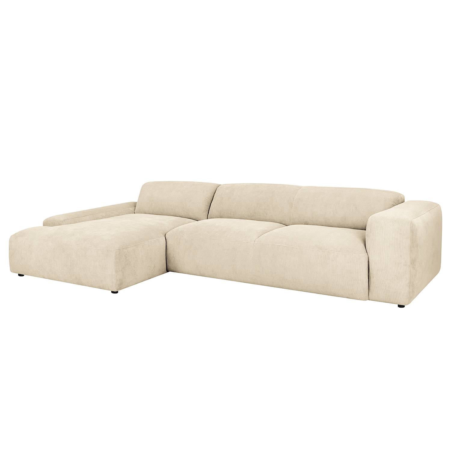 Ecksofa LORDELO 3-Sitzer mit Longchair kaufen | home24