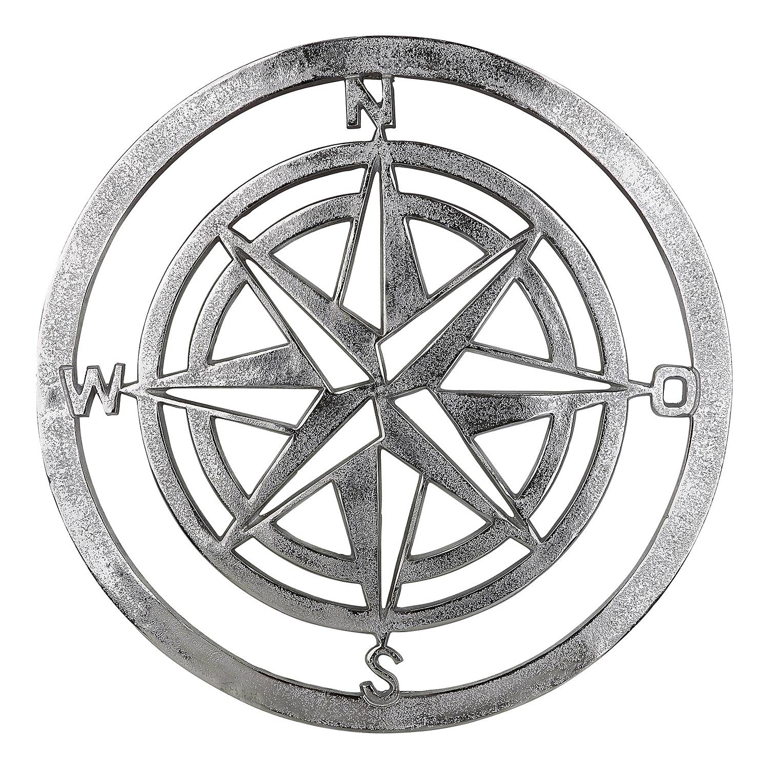 Metalen afbeelding Windroos kopen | home24